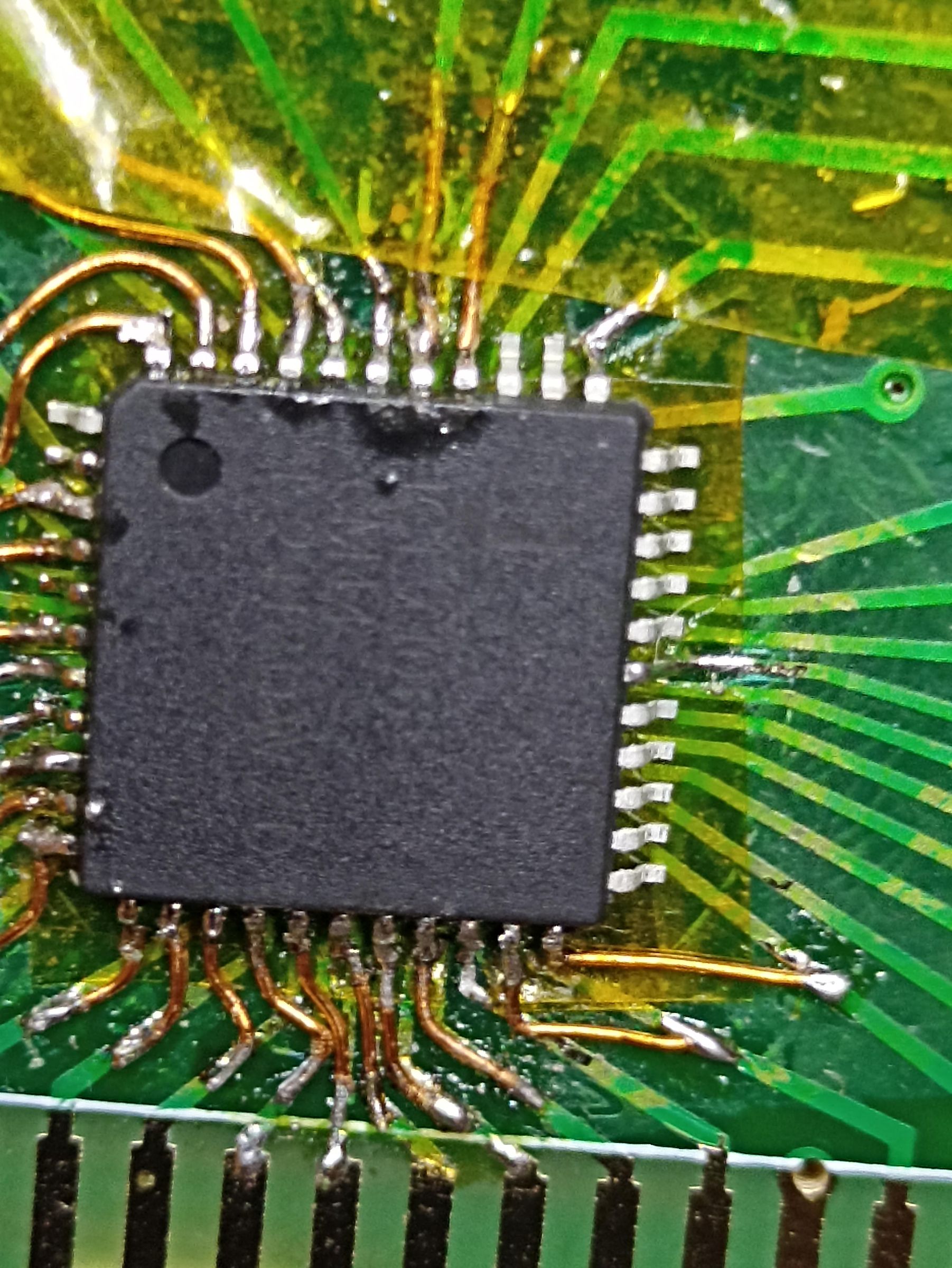 Replacing a 40 Pin COB With a 44 Pin QFP : 3 Steps (with Pictures ...