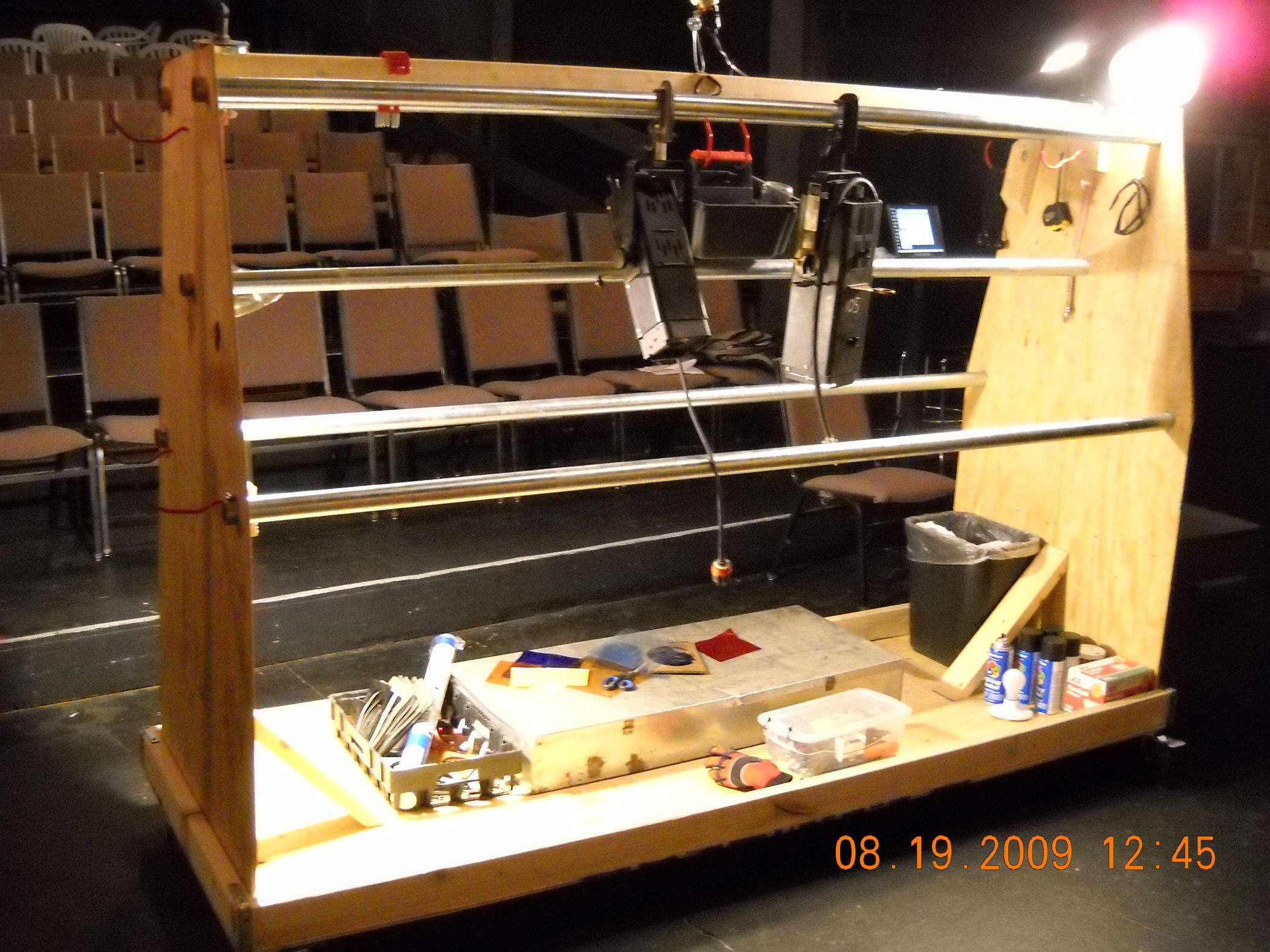 Stage Lighting Storage and Work Cart - Instructables