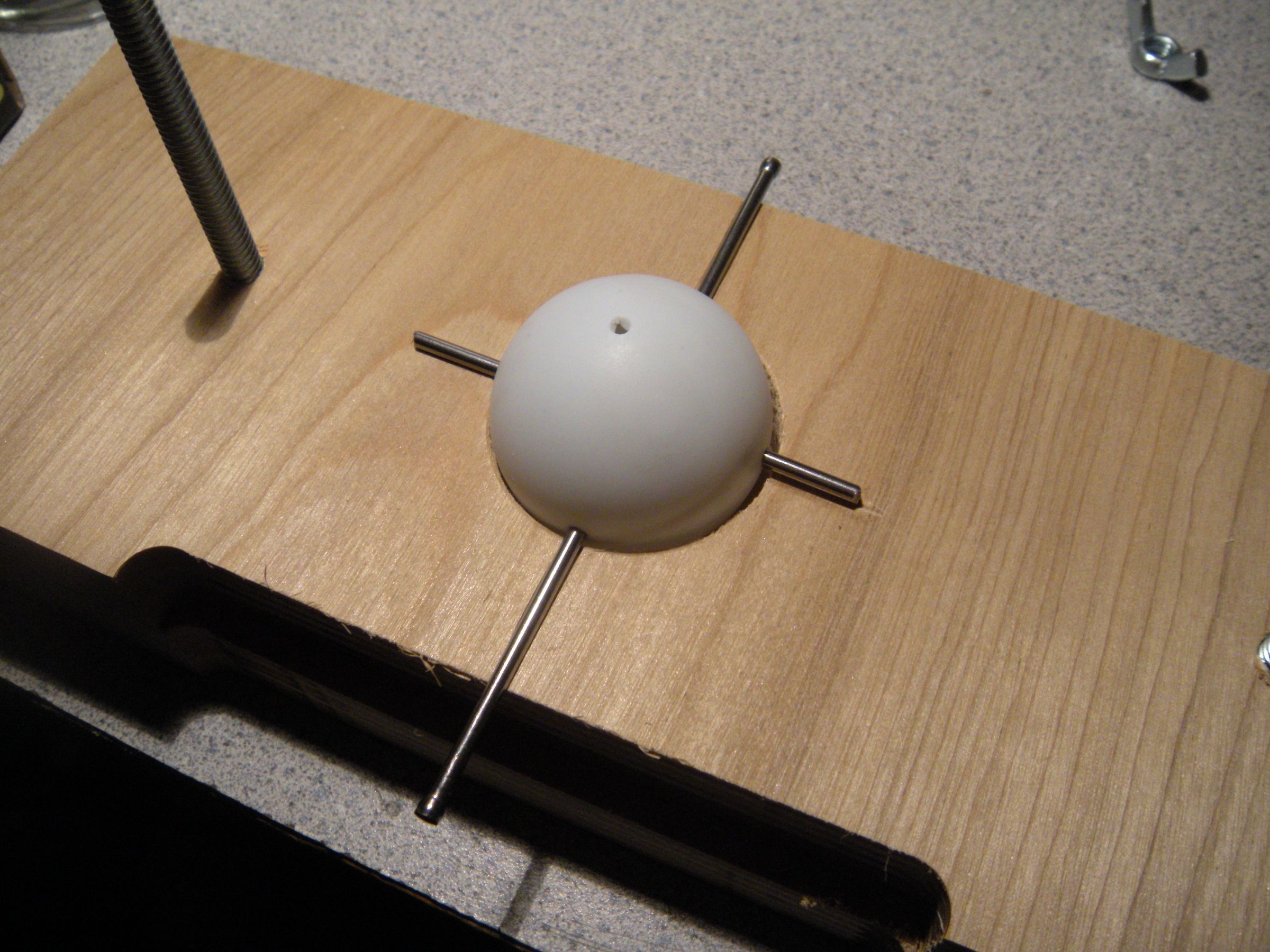 How to Drill a Hole in a Sphere Without a Drill Press : 8 Steps (with ...