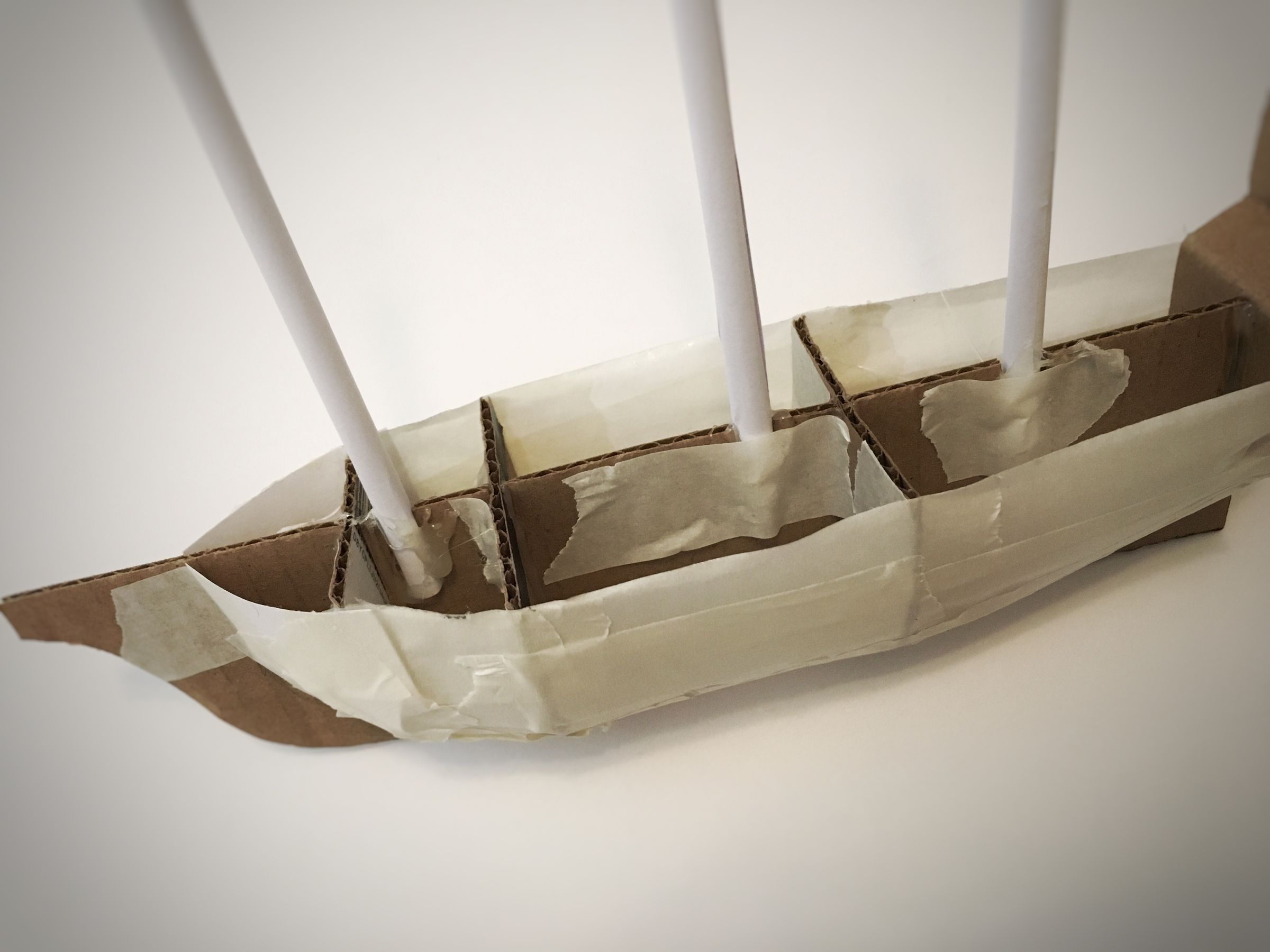 Model Ship From Paper and Cardboard : 15 Steps (with Pictures ...