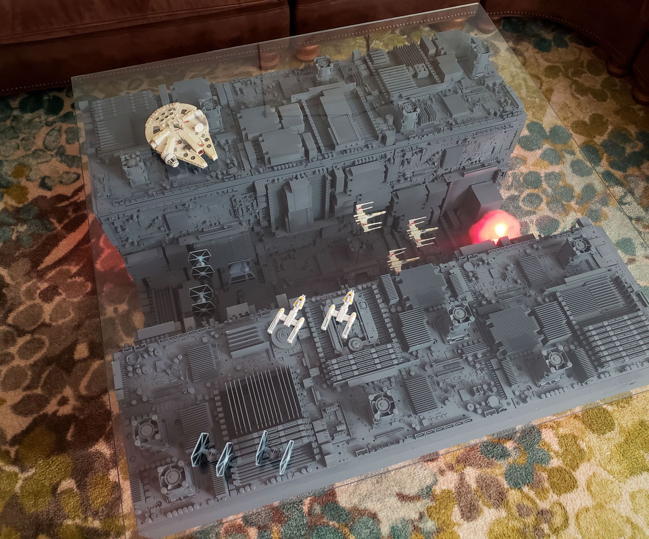 Death Star Trench Run Table : 8 Steps (with Pictures) - Instructables