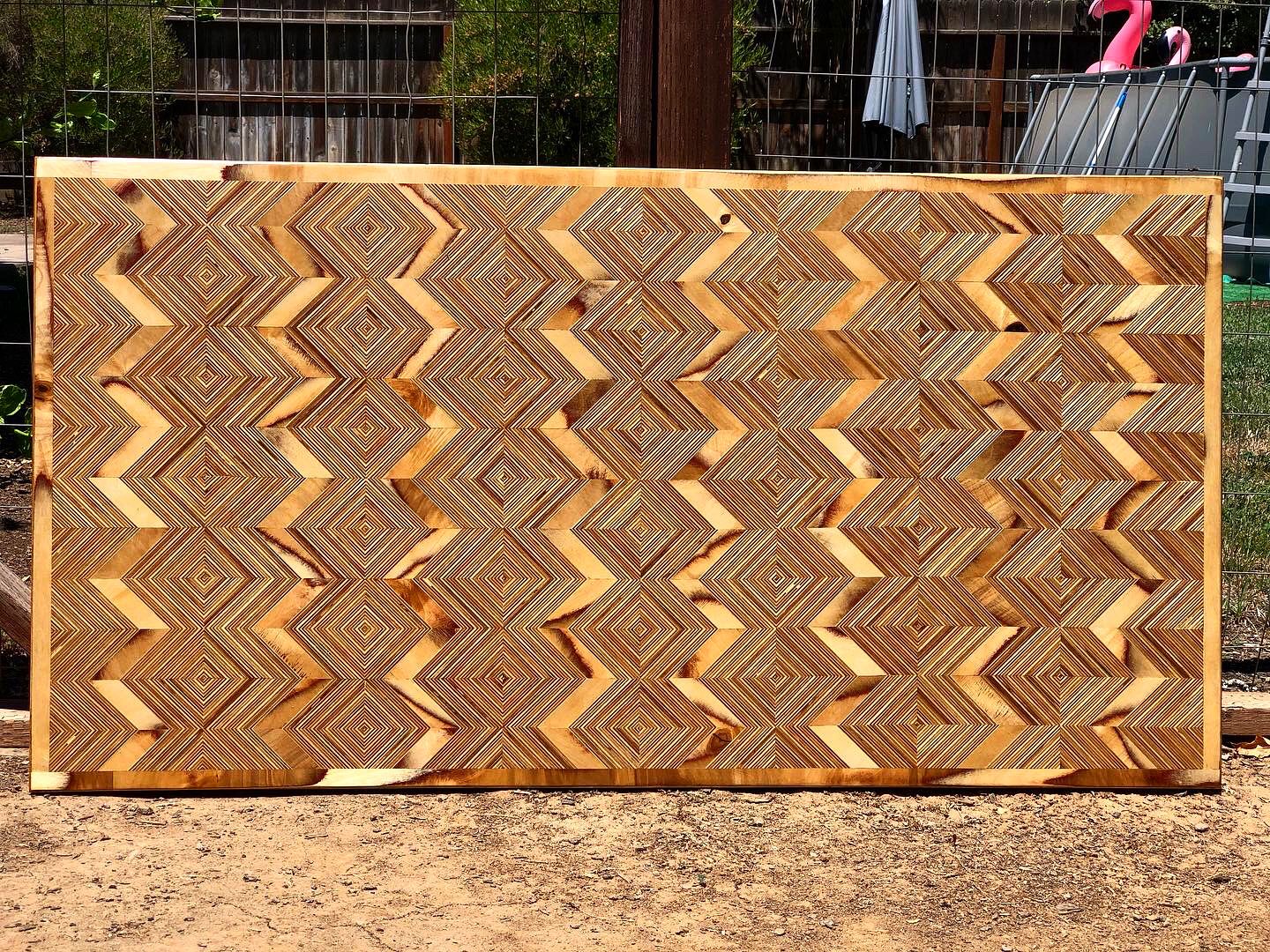 Patterned Plywood Using Only PLYWOOD SCRAPS! : 10 Steps (with Pictures ...