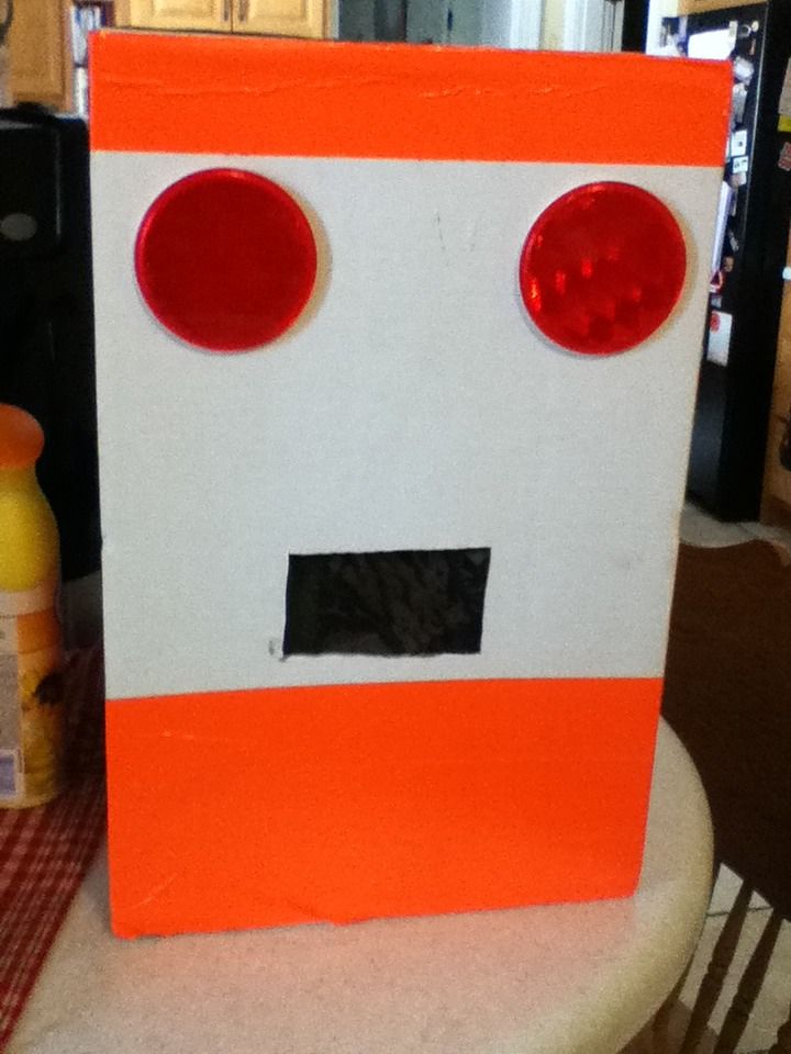Cardboard Robot Head : 8 Steps - Instructables