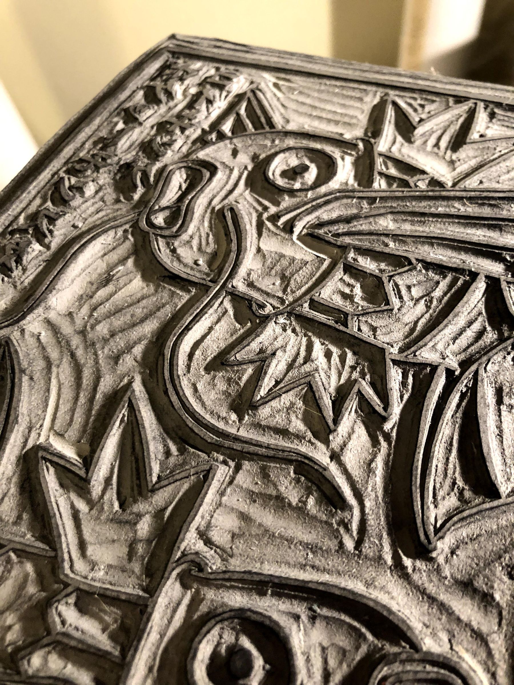 Multicolor Linocut Printmaking Feat. Magikarp : 13 Steps (with Pictures ...