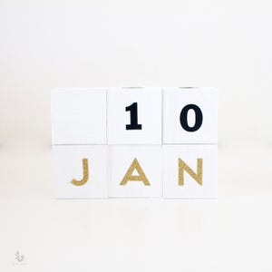 Wood Block Calendar : 3 Steps (with Pictures) - Instructables