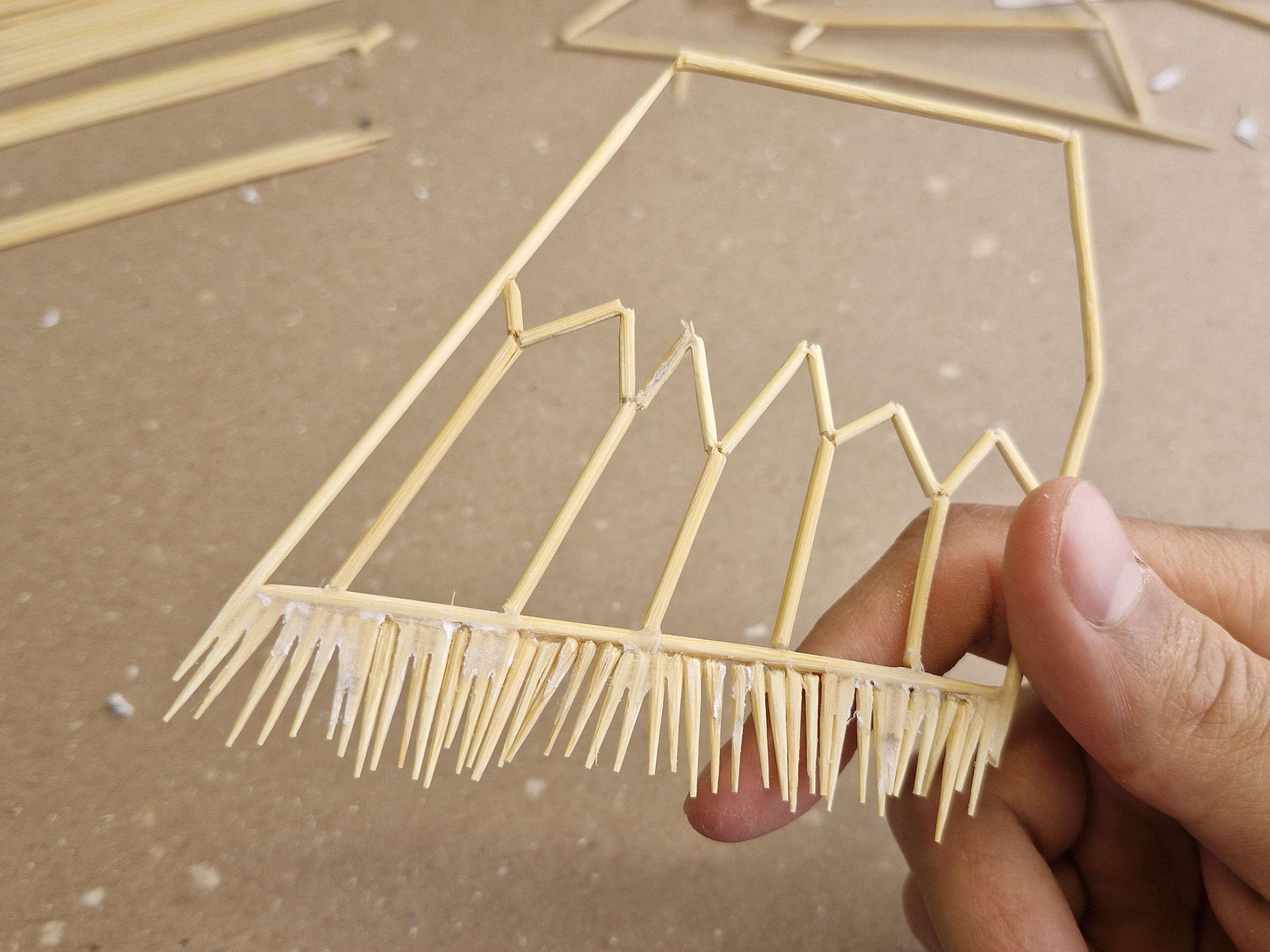 Crafting a Moving Bird Sculpture From Wooden Sticks and Balsa Wood : 23 ...