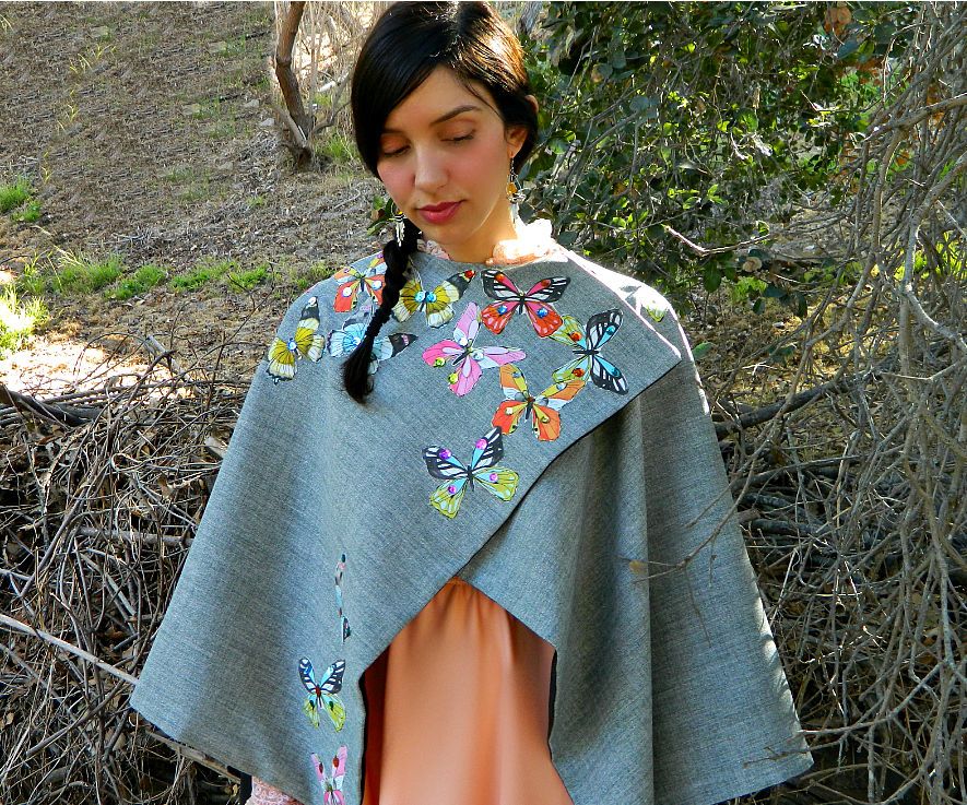Beautiful Butterfly Cape : 6 Steps (with Pictures) - Instructables