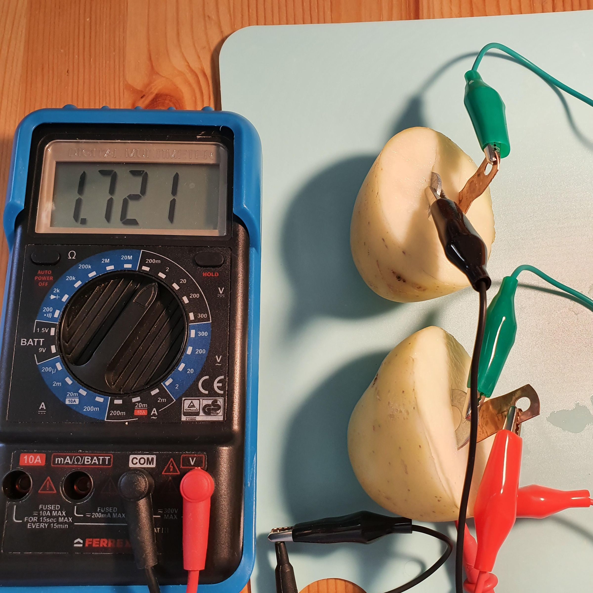 Potato Powered Calculator : 11 Steps (with Pictures) - Instructables