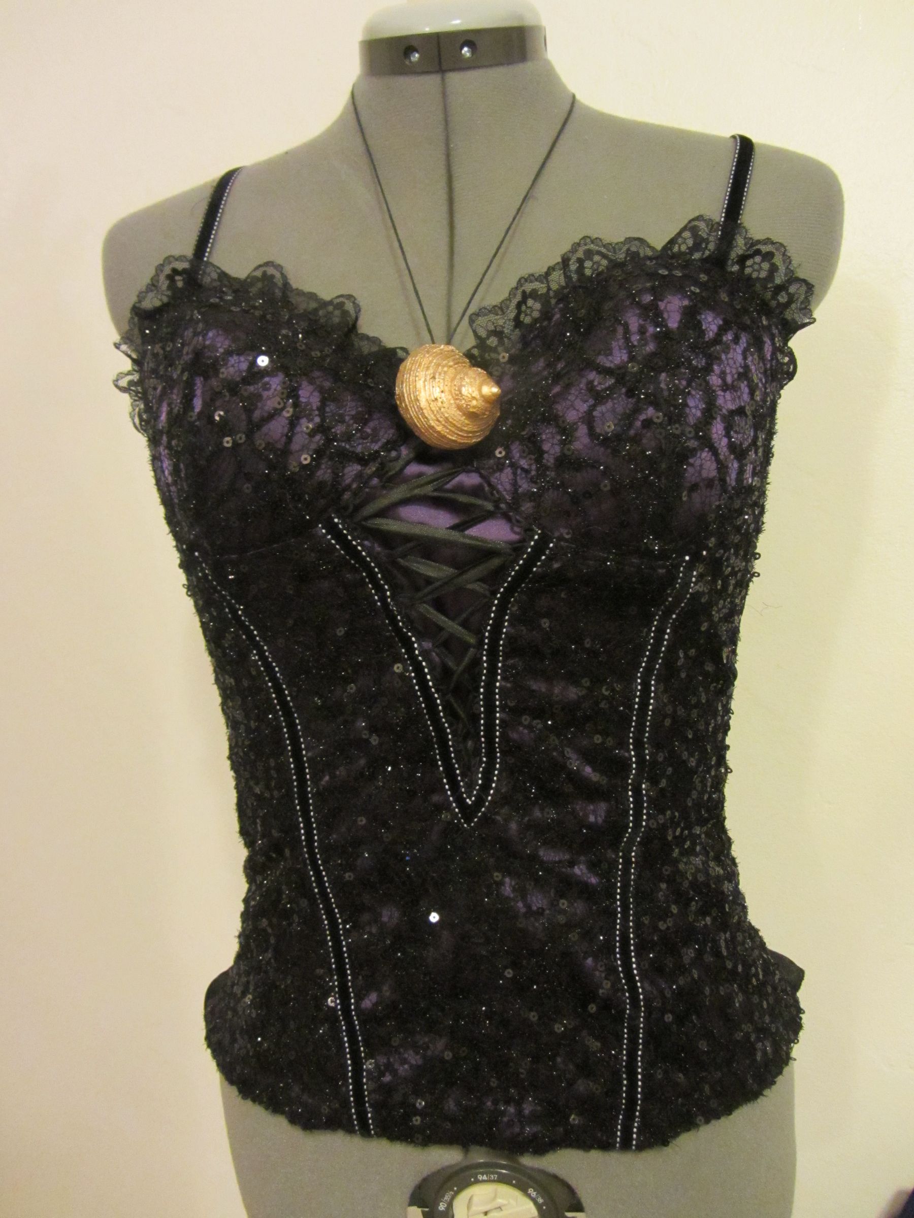 DIY Ursula Shell Necklace (The Little Mermaid) : 5 Steps (with Pictures ...