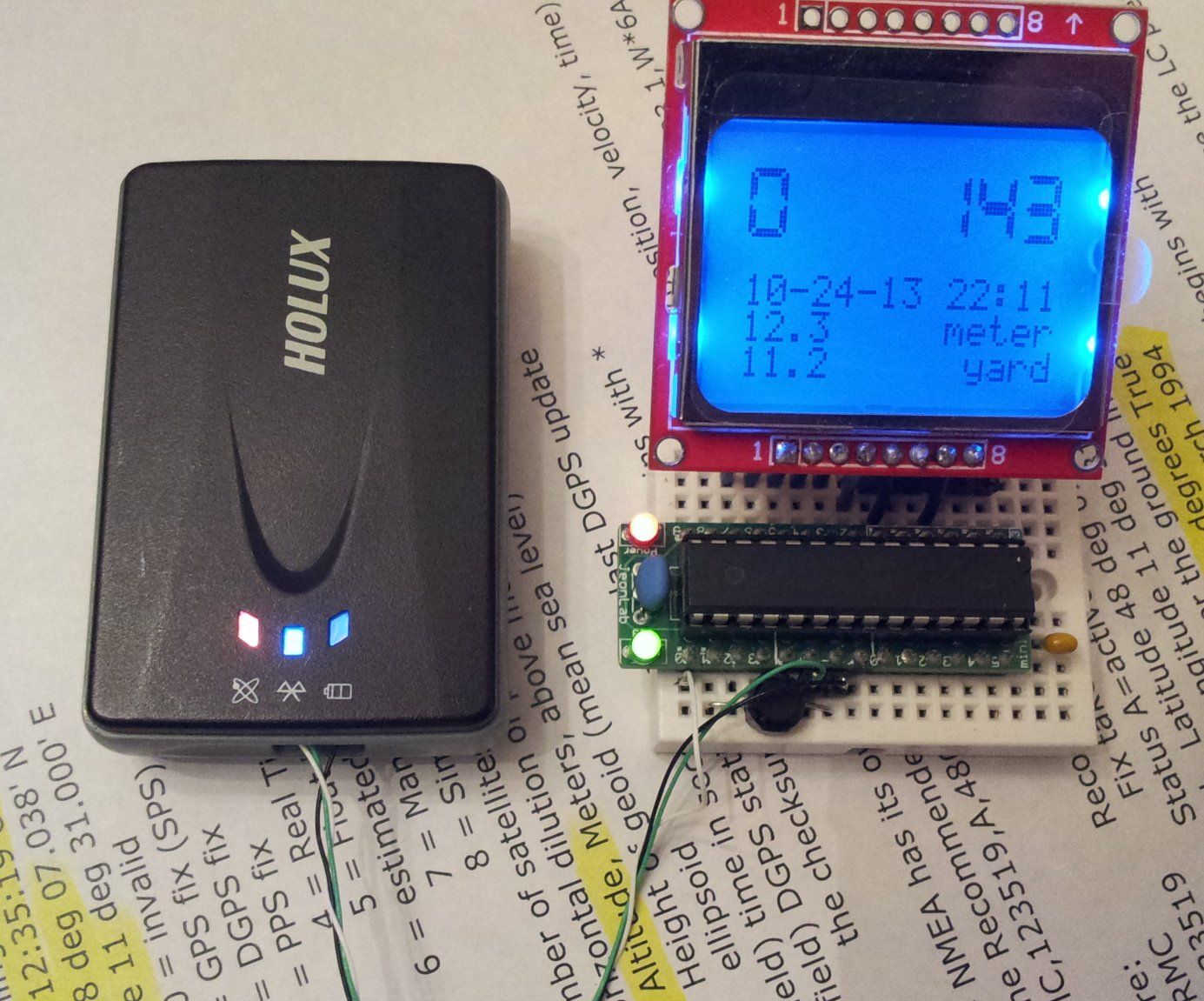 Distance Measuring (and More) Device Using Arduino and GPS : 5 Steps ...