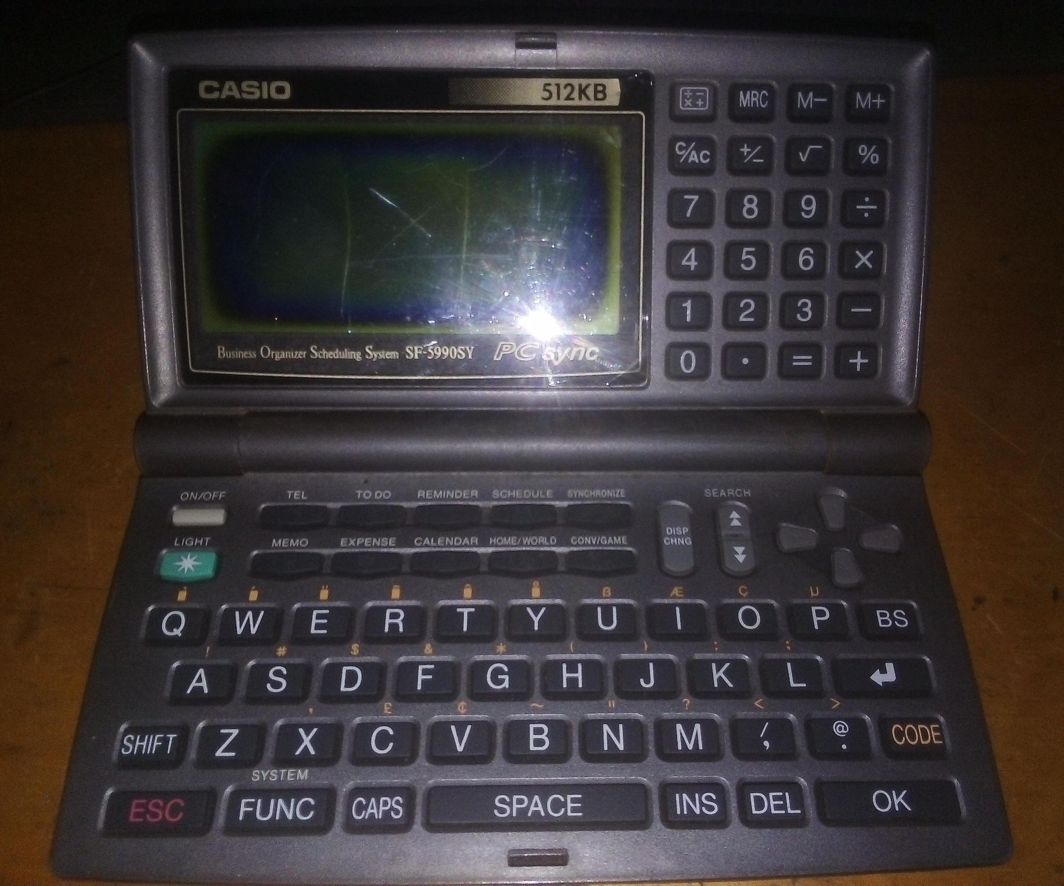 Casio SF-5990SY Repair for Use in Teaching : 3 Steps - Instructables