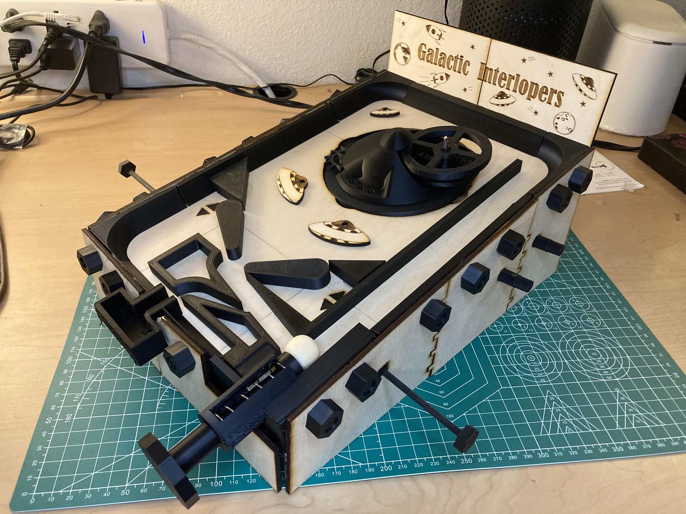 Miniature Mechanical Pinball Arcade Machine : 15 Steps (with Pictures ...