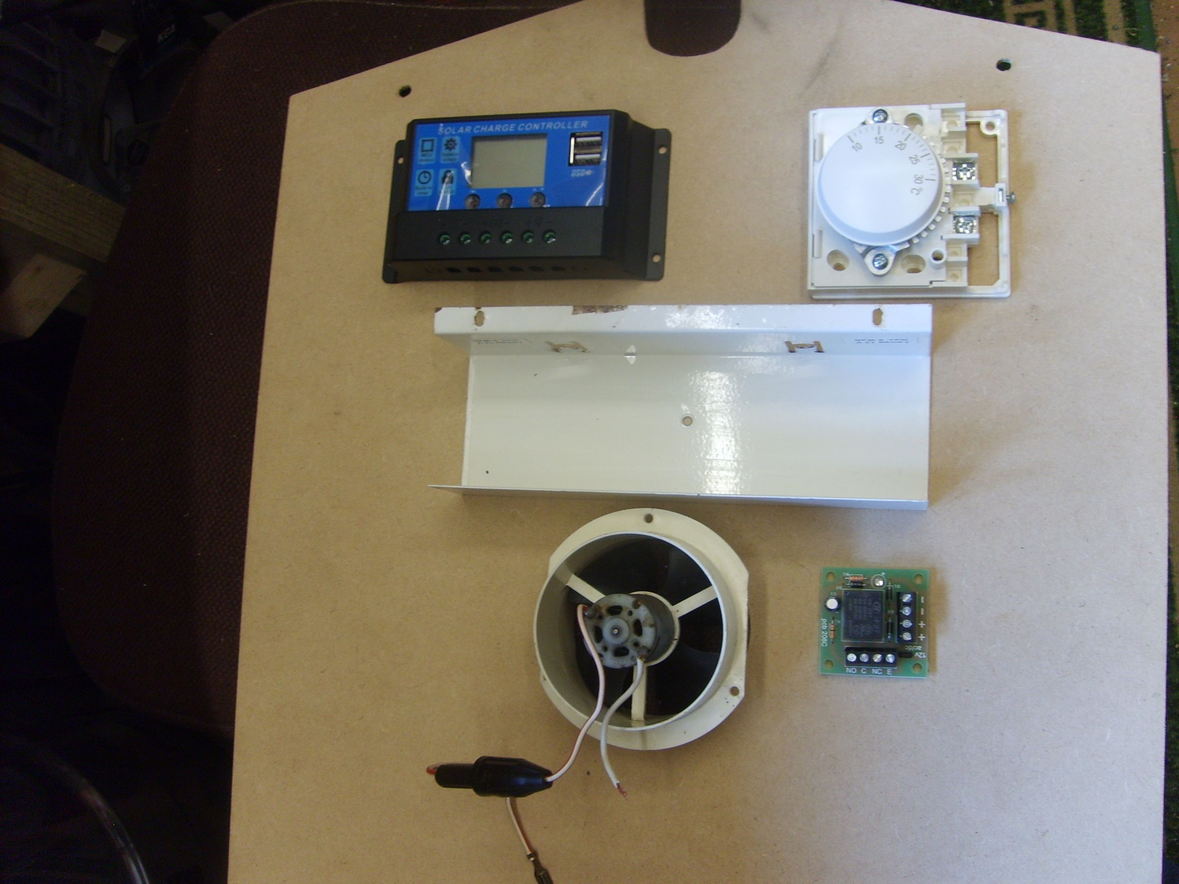 Automatic Solar Powered Extractor Fan for a Hot Garage : 8 Steps (with ...