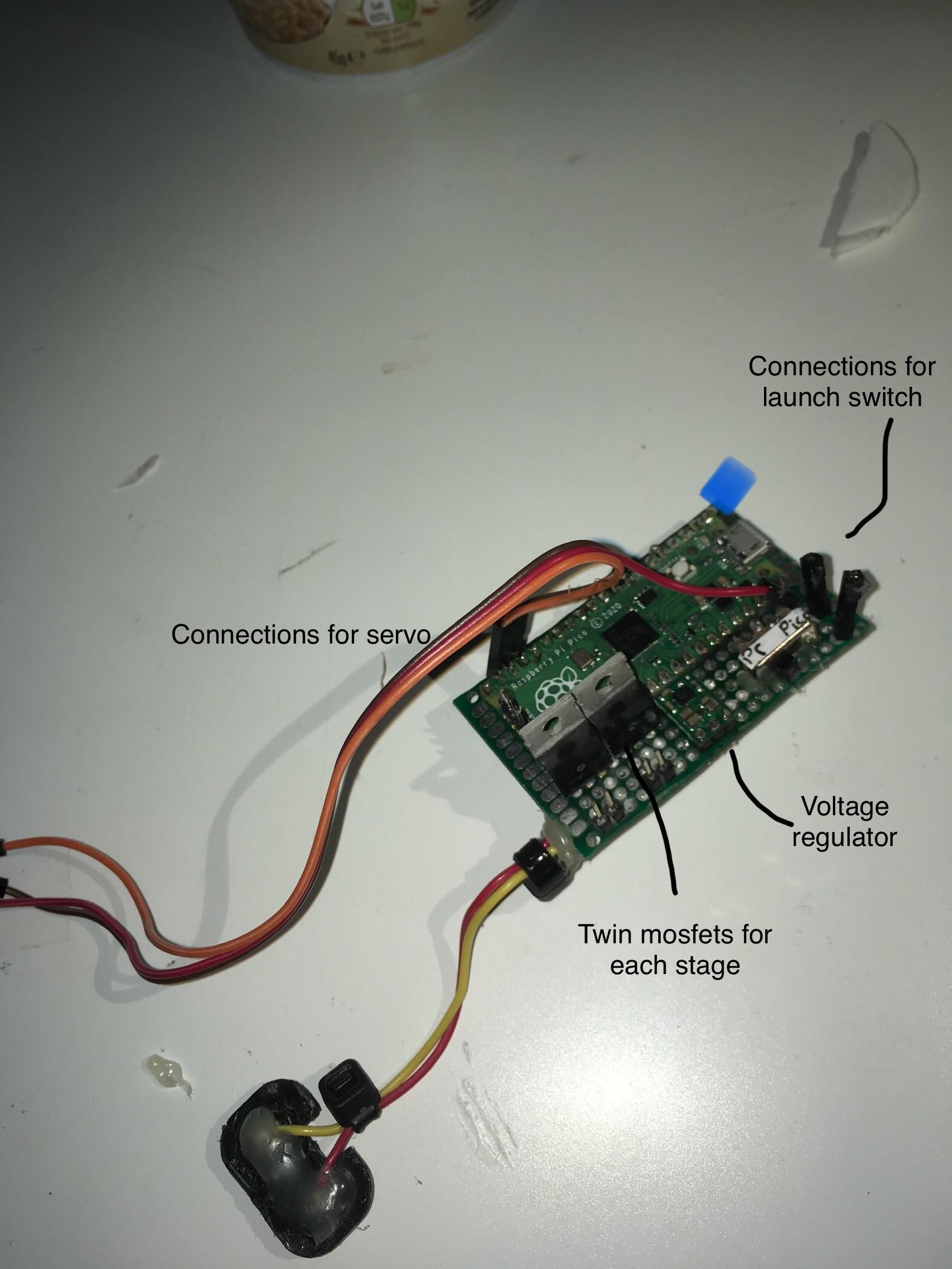 Two Stage Electronic Model Rocket : 17 Steps (with Pictures ...