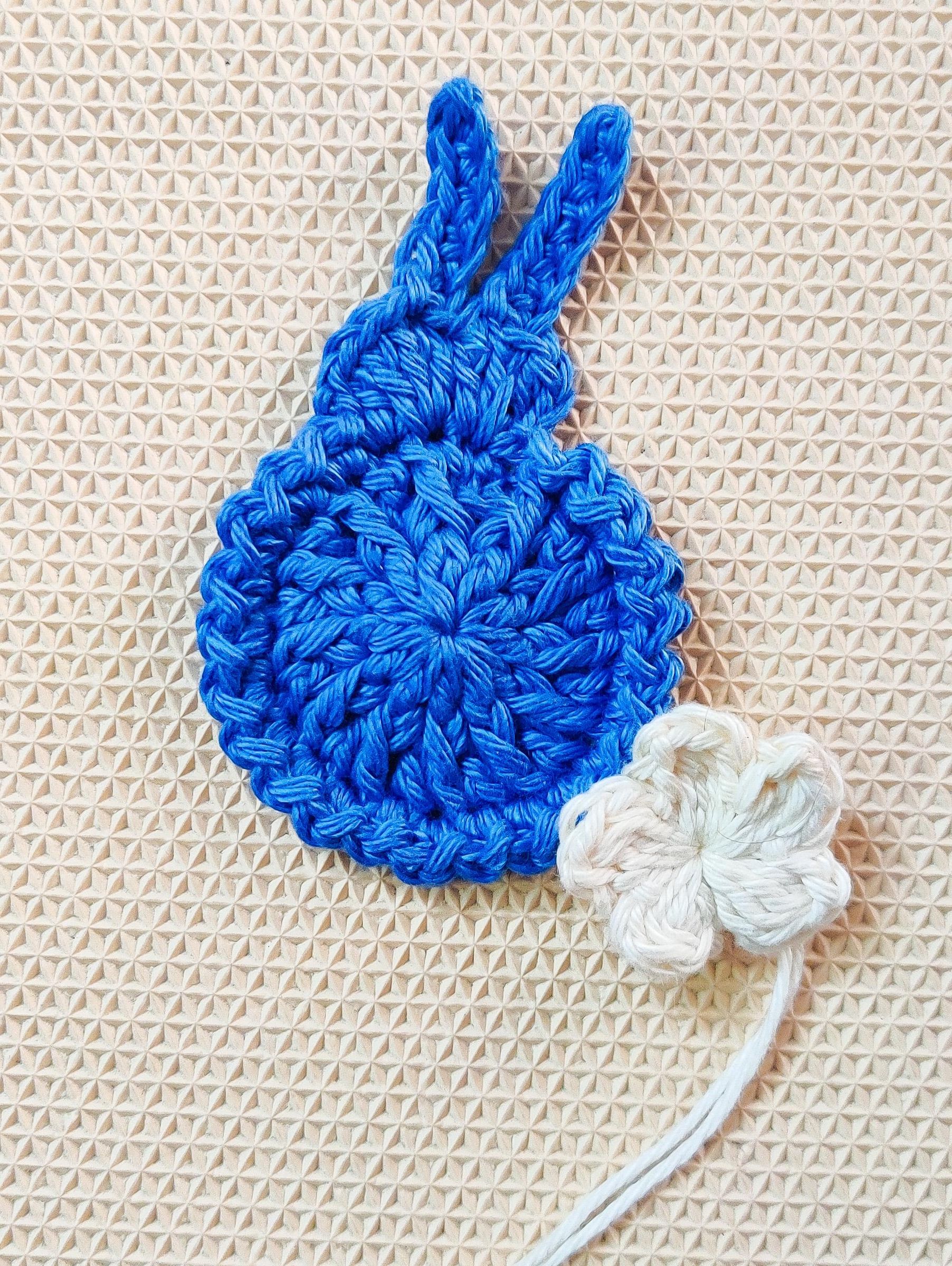 Quick and Easy Crochet Easter Bunny Applique : 7 Steps (with Pictures ...