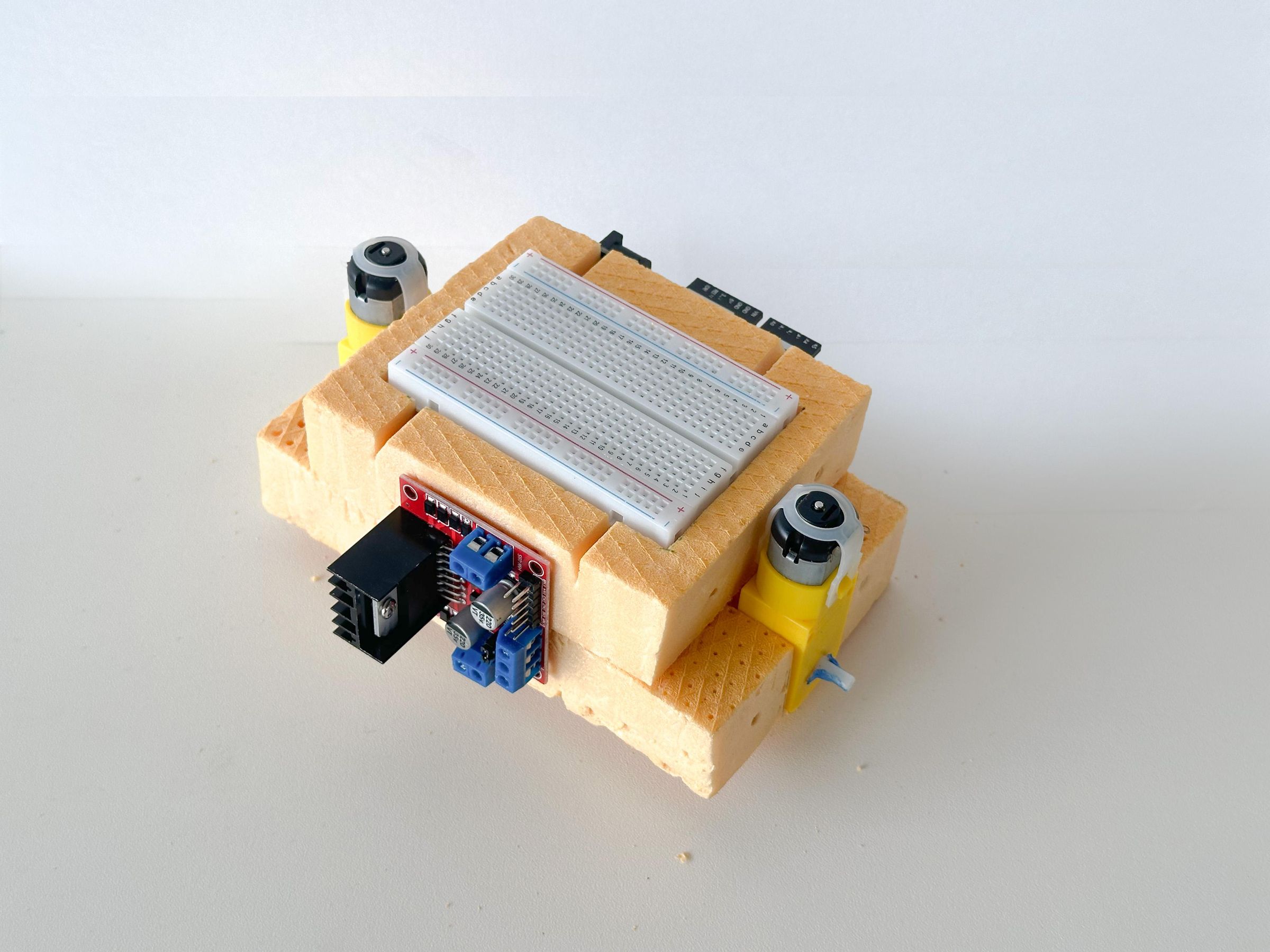 Buzz and Chase: Robots Reacting to Sound Frequency : 8 Steps - Instructables
