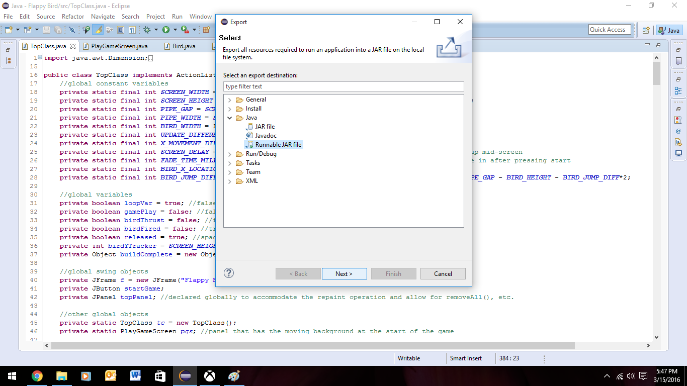 Java Game Programming Tutorial - Flappy Bird Redux : 12 Steps ...
