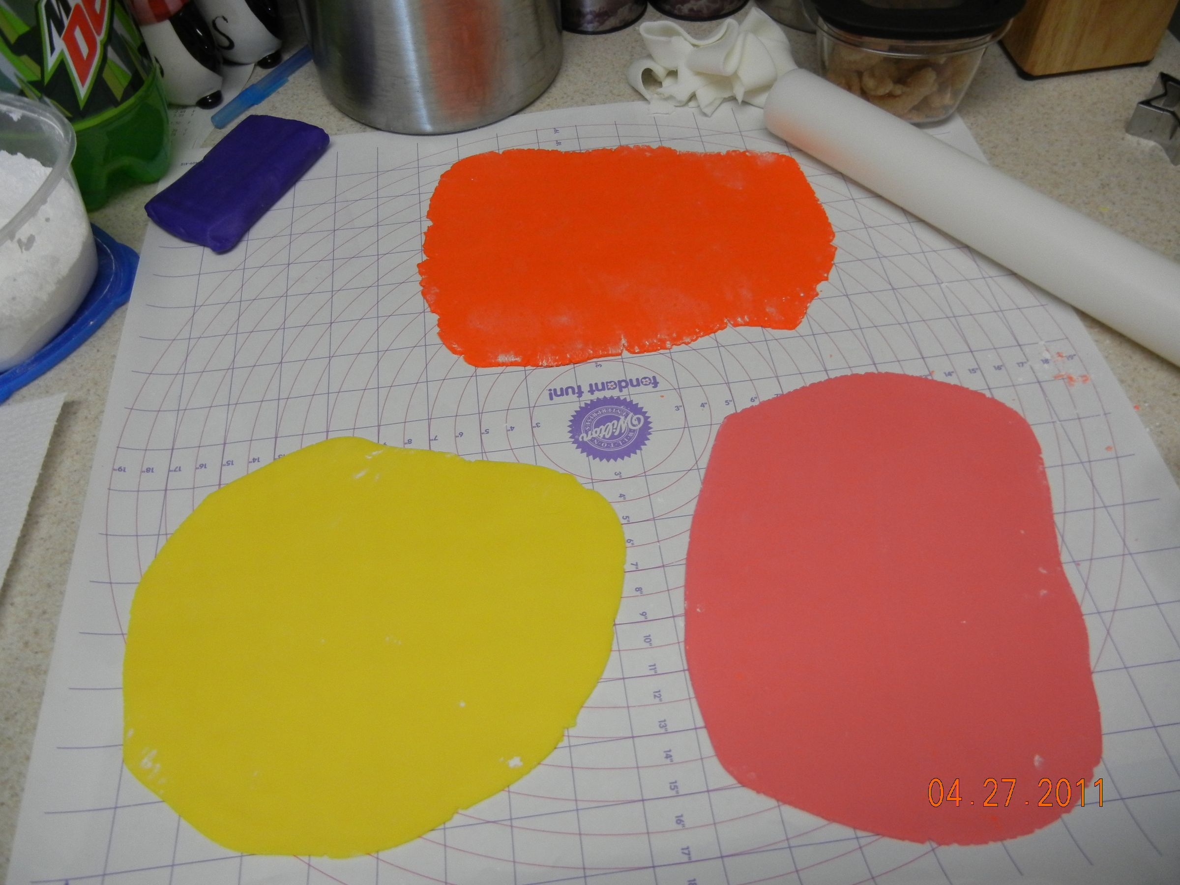 Basic Fondant Cake : 5 Steps (with Pictures) - Instructables