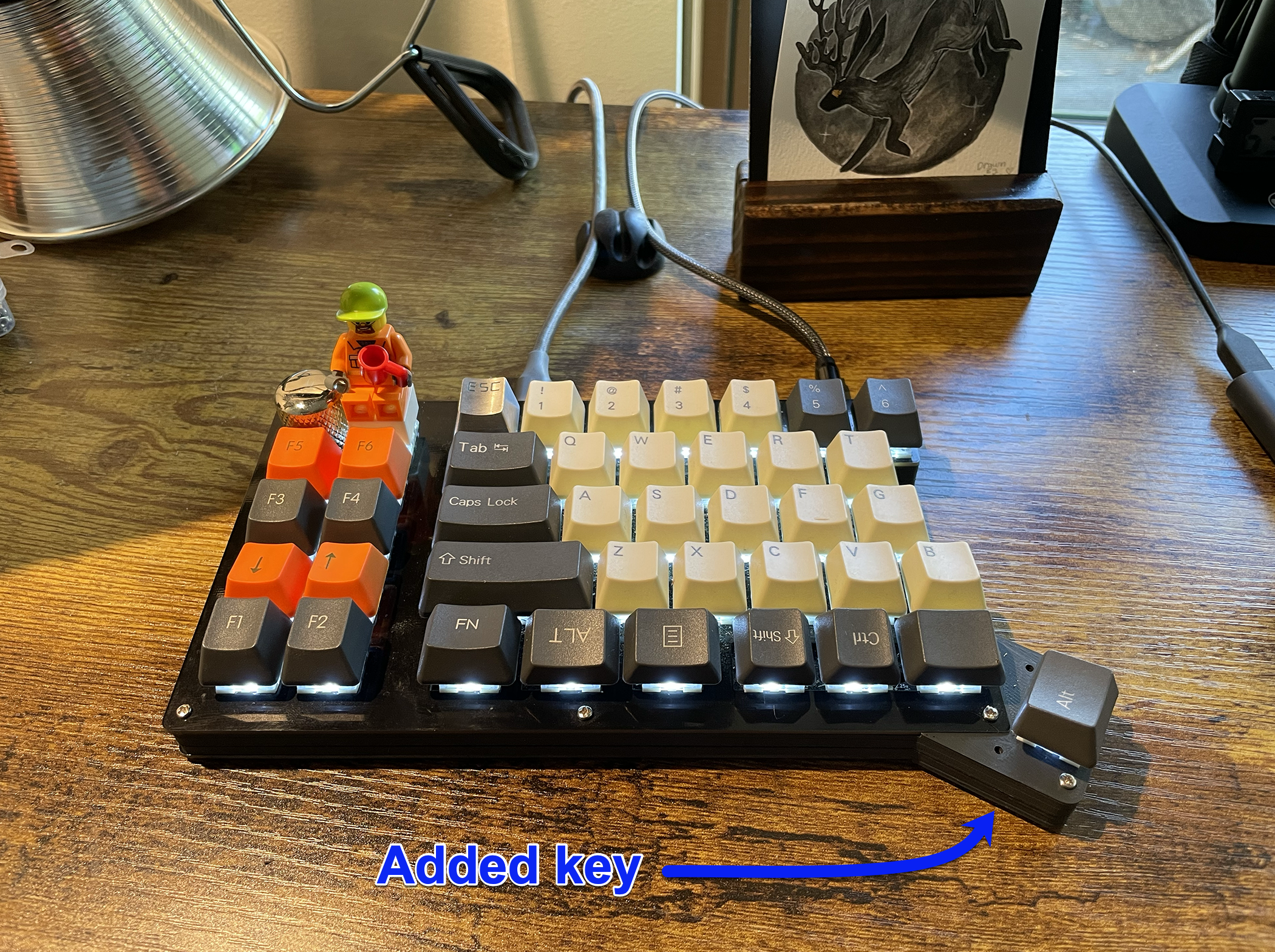 Adding Keys to a Mechanical Keyboard : 11 Steps (with Pictures ...