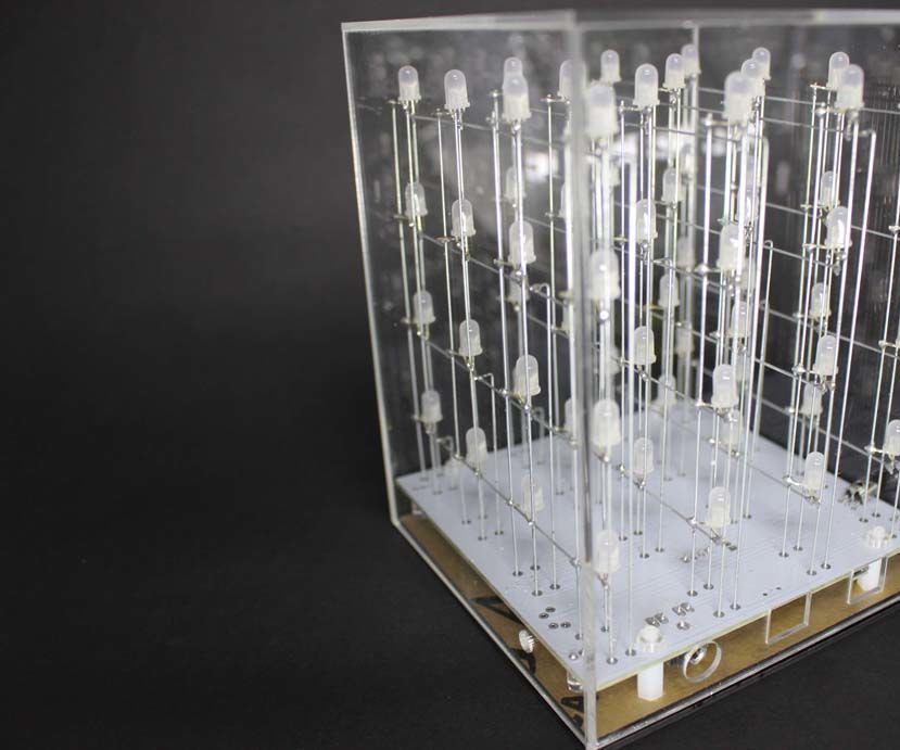 AuraCube - 4x4x4 RGB Led Cube With Animation Creator : 8 Steps ...