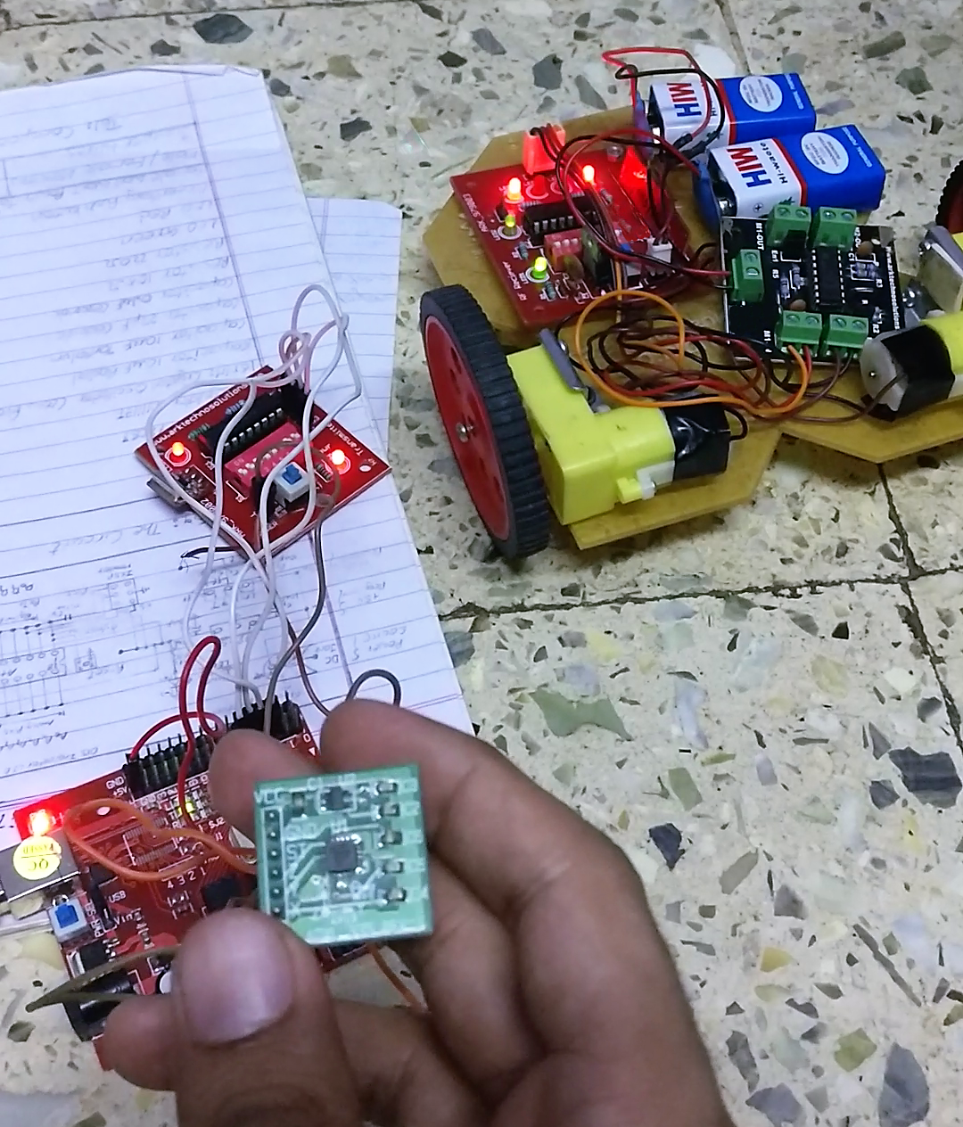 Gesture Controlled Rover Using an Accelerometer and an RF Transmitter ...