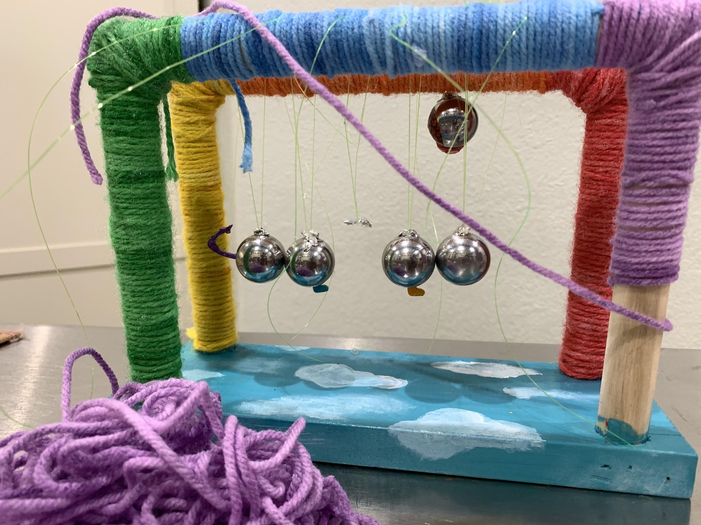 Rainbow Dragon Newtons Cradle : 8 Steps - Instructables