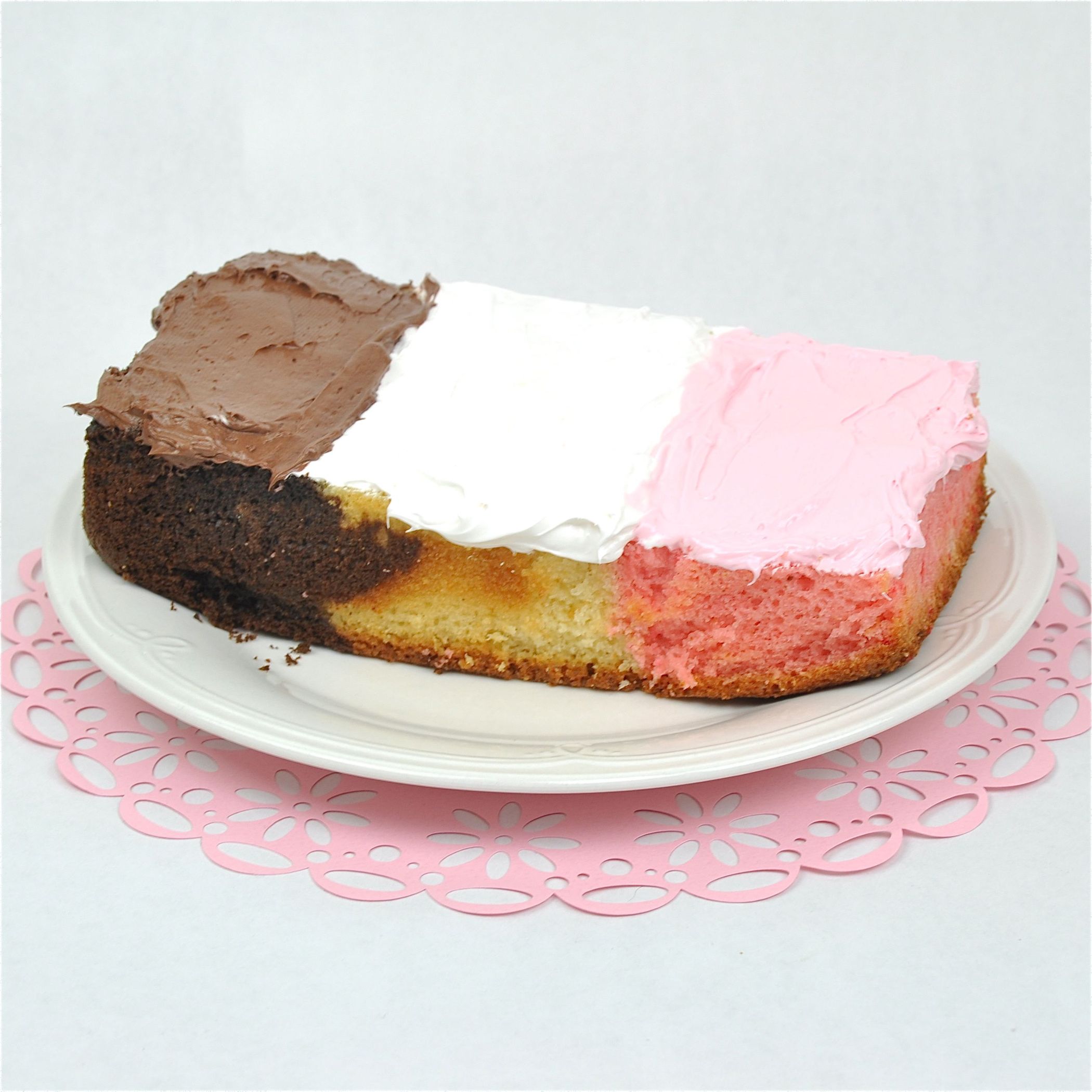 Neapolitan Cake : 3 Steps (with Pictures) - Instructables