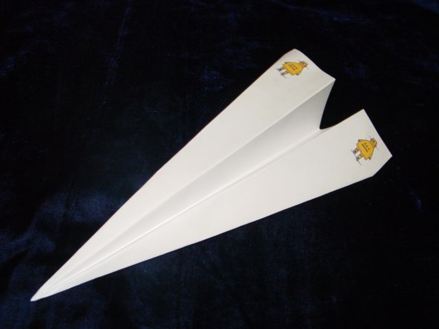 Toss It!: the Instructables Robot Paper Airplane; Classic. : 5 Steps ...