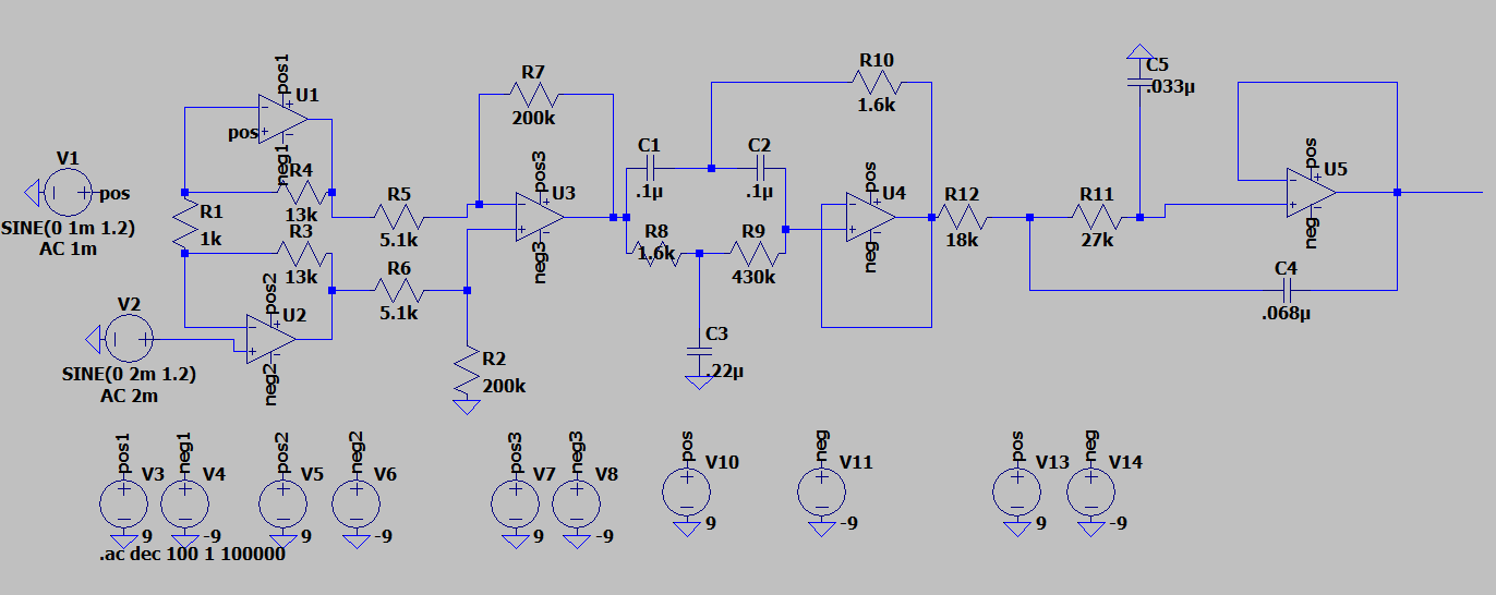 Simple Ecg Circuit 5 Steps Instructables
