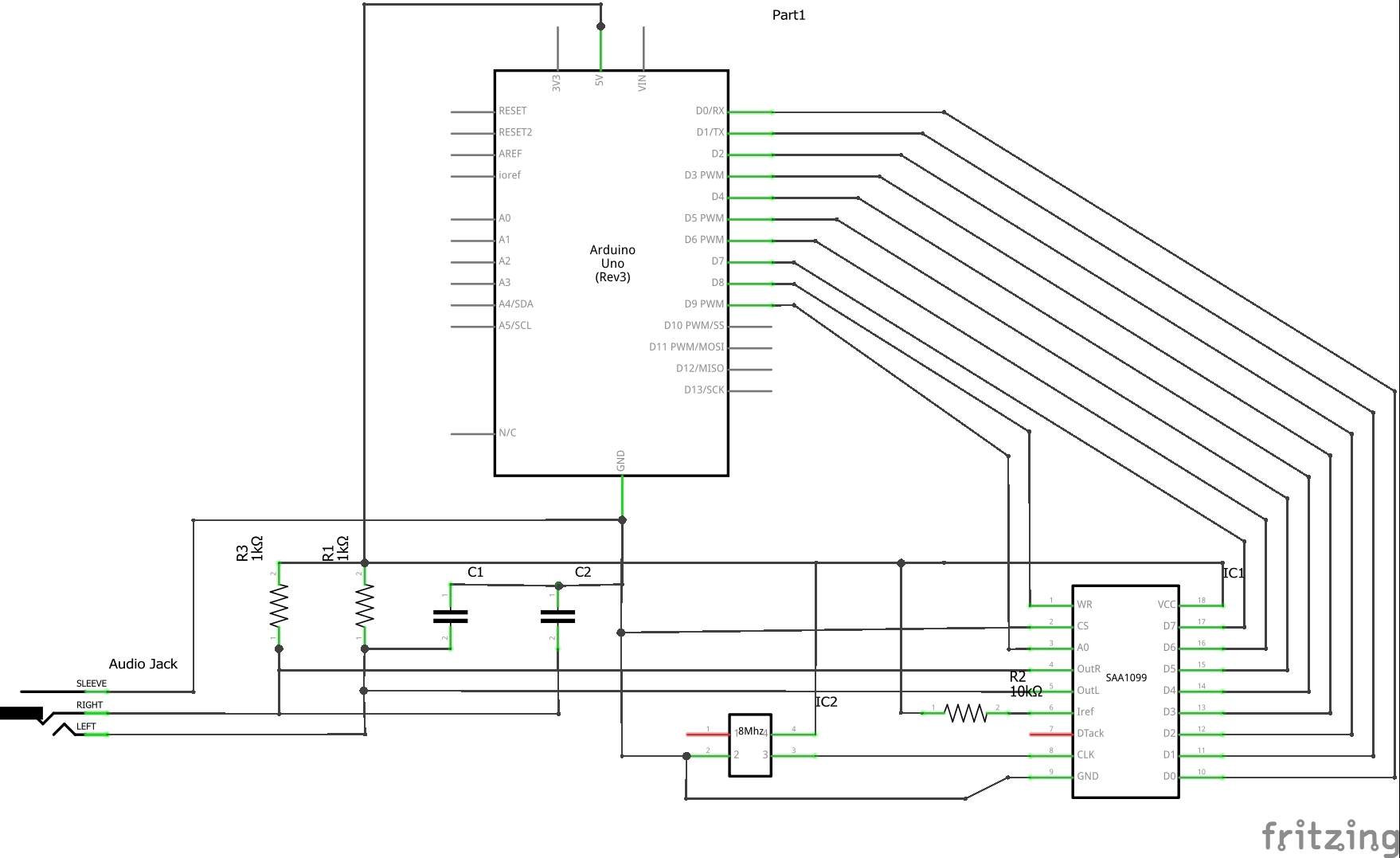Retro Sound Chip With an Arduino - the SAA1099 : 16 Steps (with ...