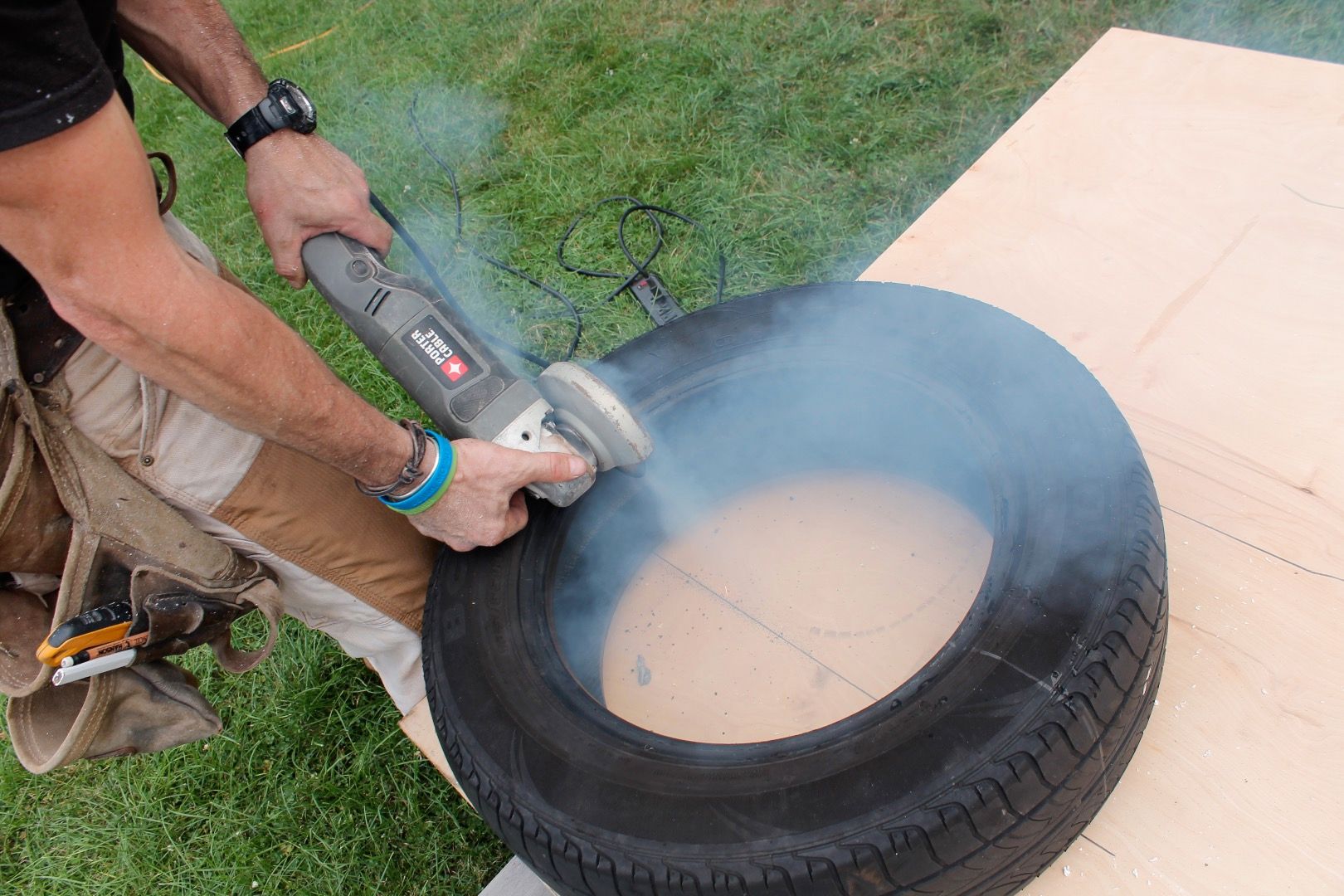 Make a Tire Totter : 3 Steps - Instructables
