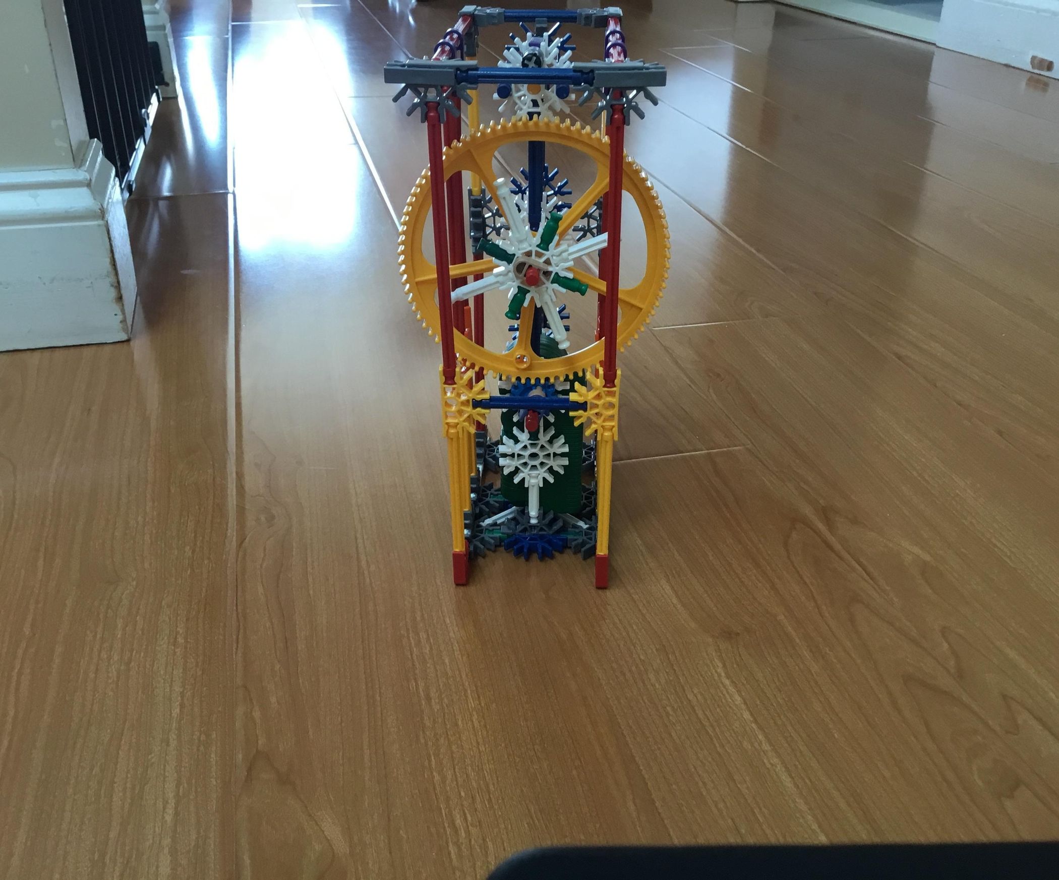 Knex Working Simple Clock : 4 Steps - Instructables