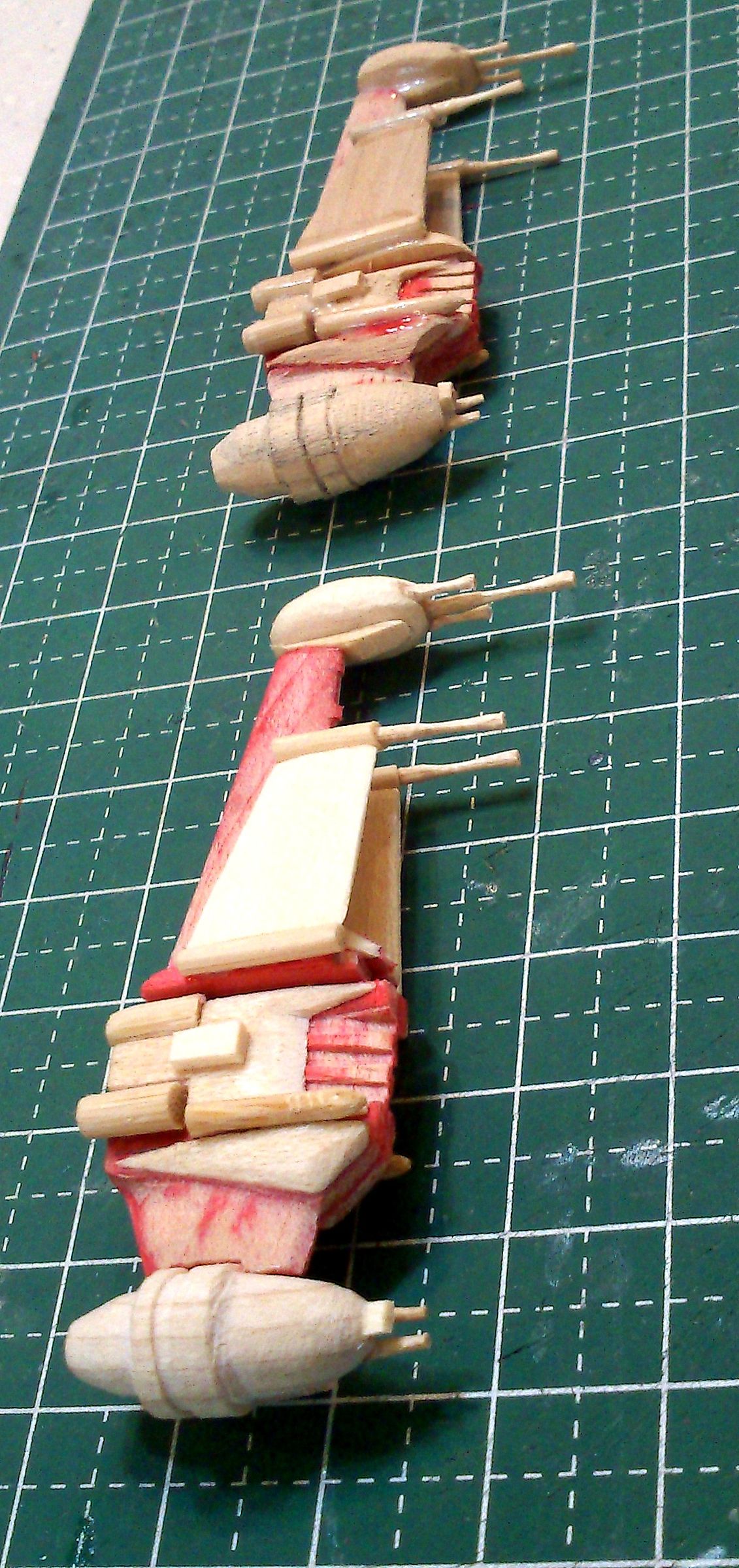 Mini B-Wing Popsicle Stick Model : 8 Steps (with Pictures) - Instructables