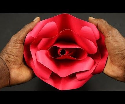 Easy Mini Paper Rose : 4 Steps - Instructables