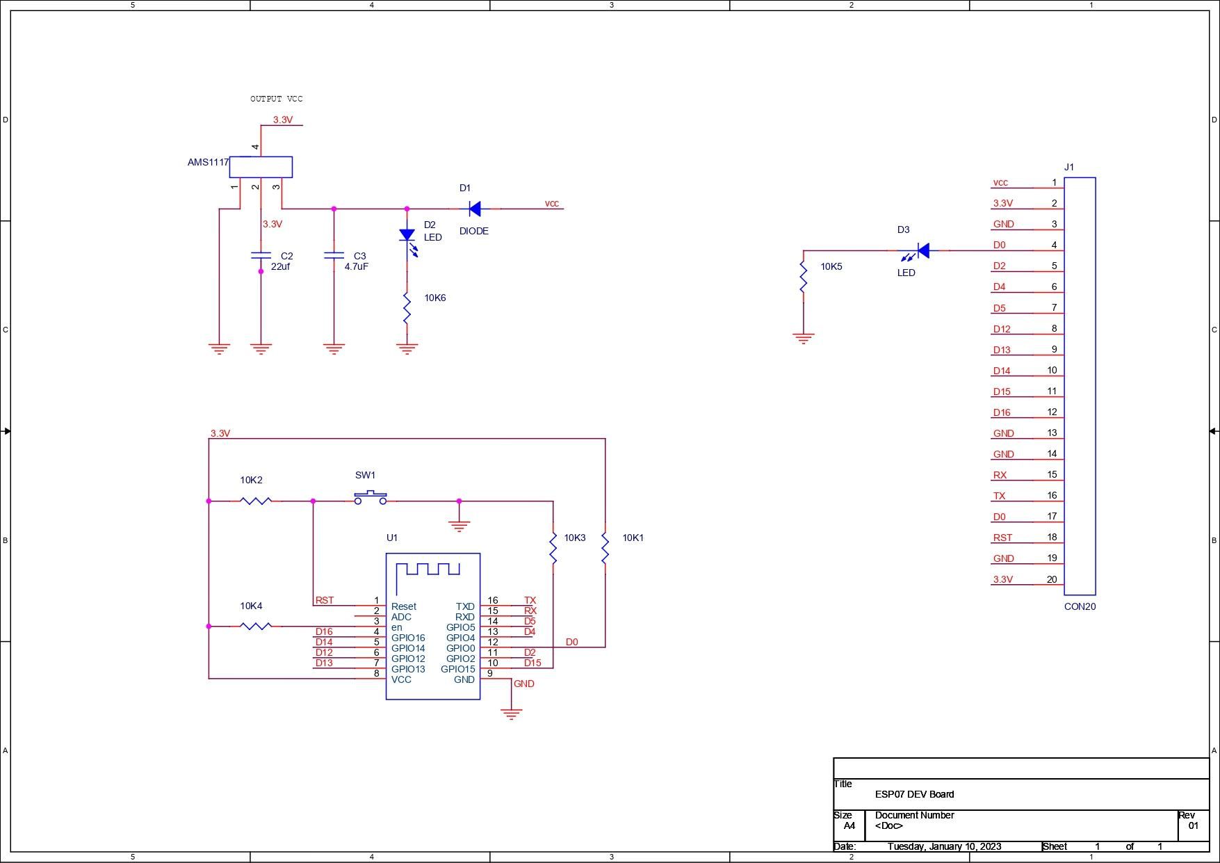 ESP07 Dev Board From Scratch : 13 Steps (with Pictures) - Instructables