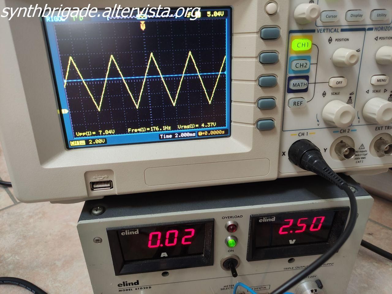 3340 Voltage Controlled Oscillator Module for Modular Synthesizers : 6 ...