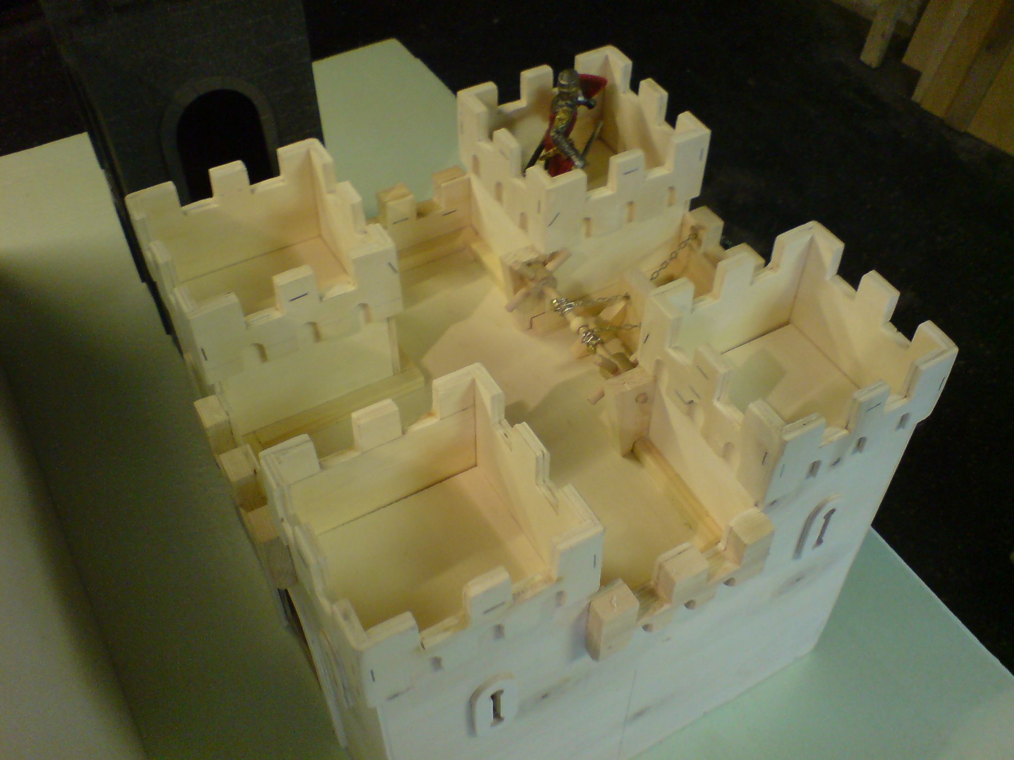 Modular Wooden Knights Castle : 4 Steps (with Pictures) - Instructables
