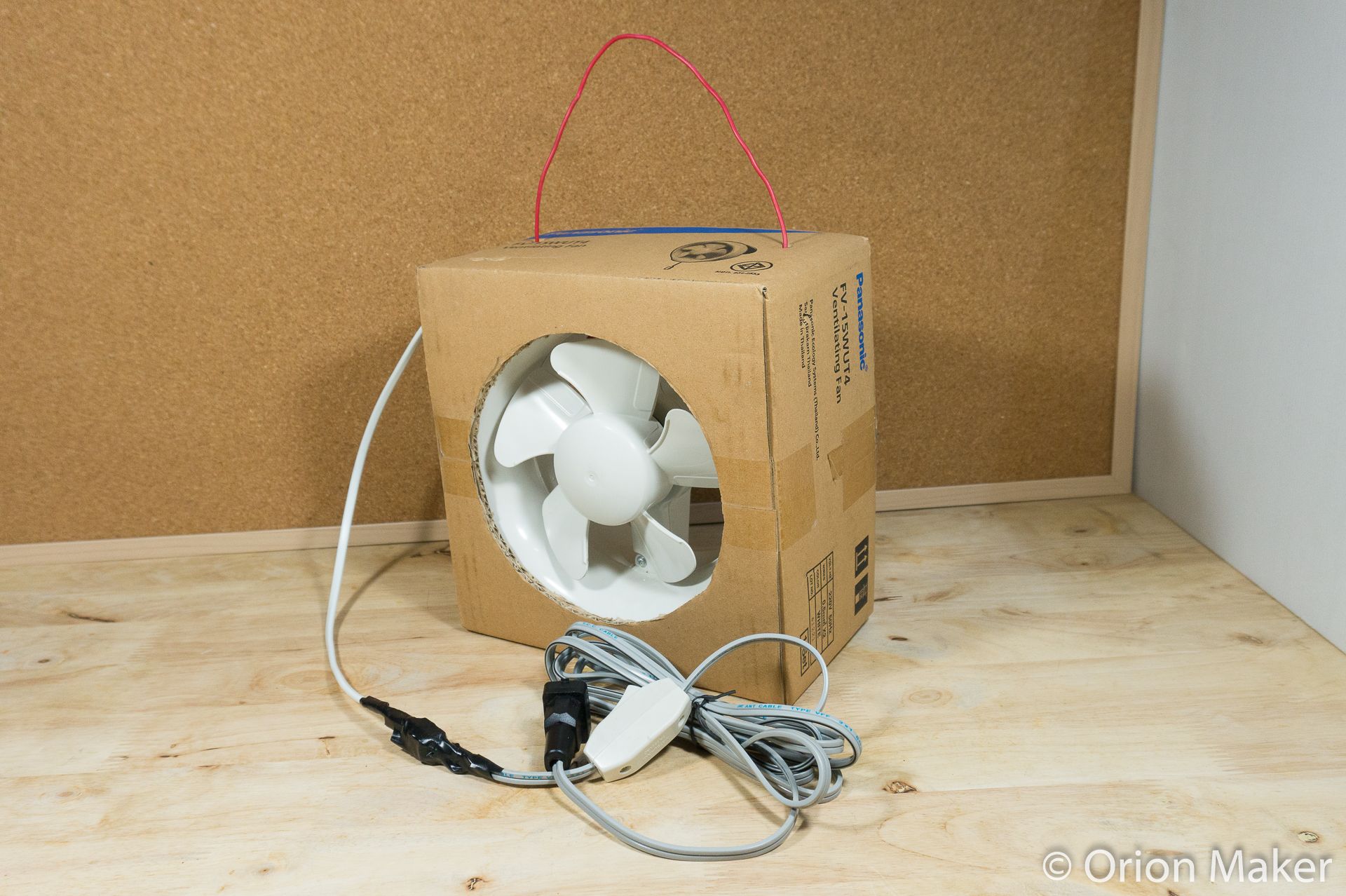 Portable Ventilation Fan From Its Box!!! : 10 Steps (with Pictures ...
