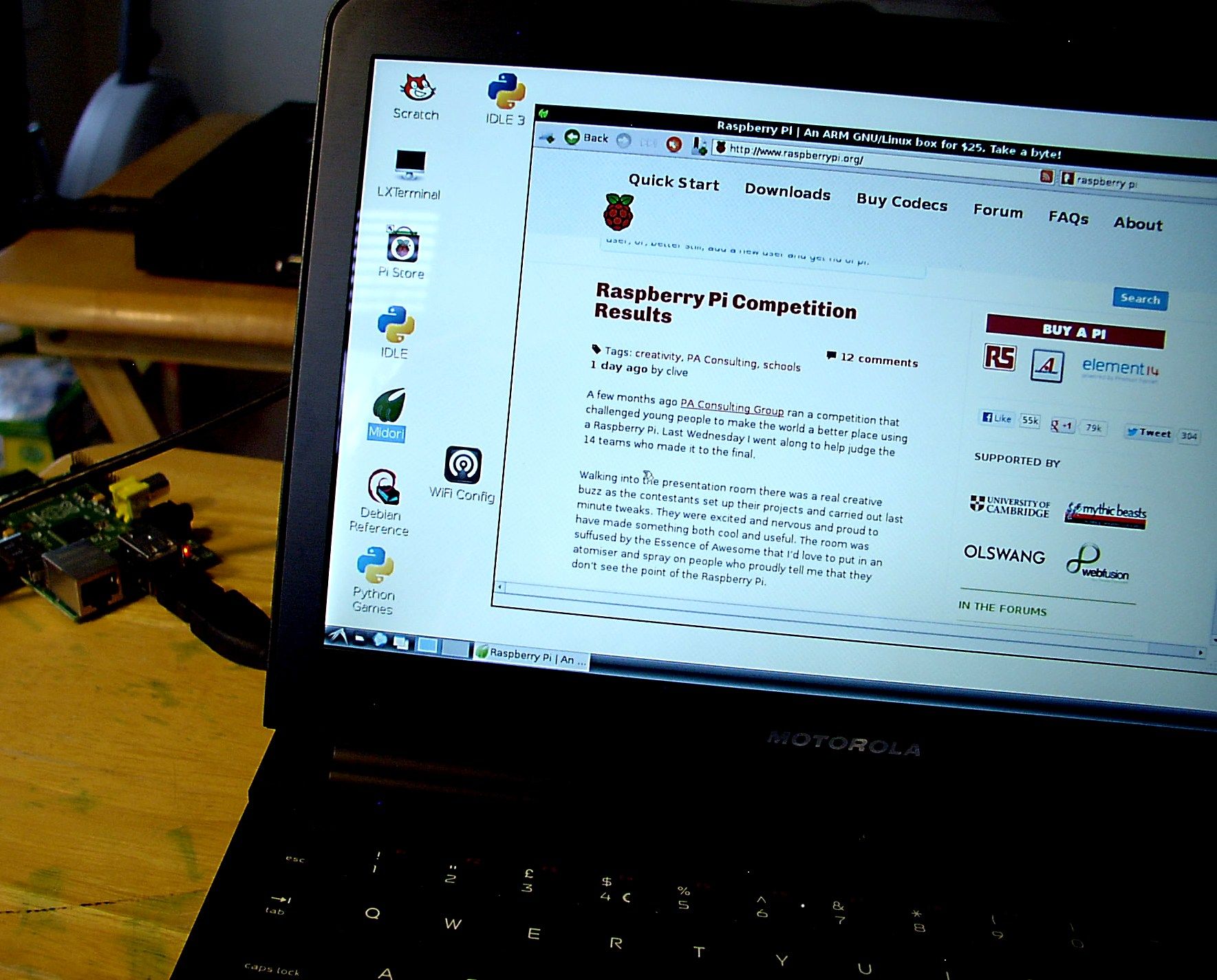 The Raspberry Pi - Lapdock Connection : 7 Steps - Instructables