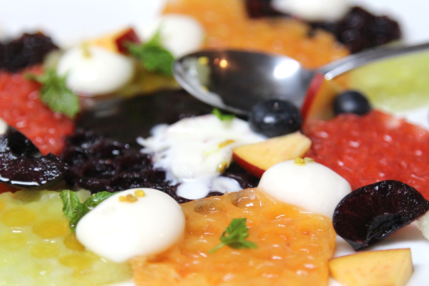 Honeycomb Fruit Gel & Yogurt Spheres : 4 Steps (with Pictures ...