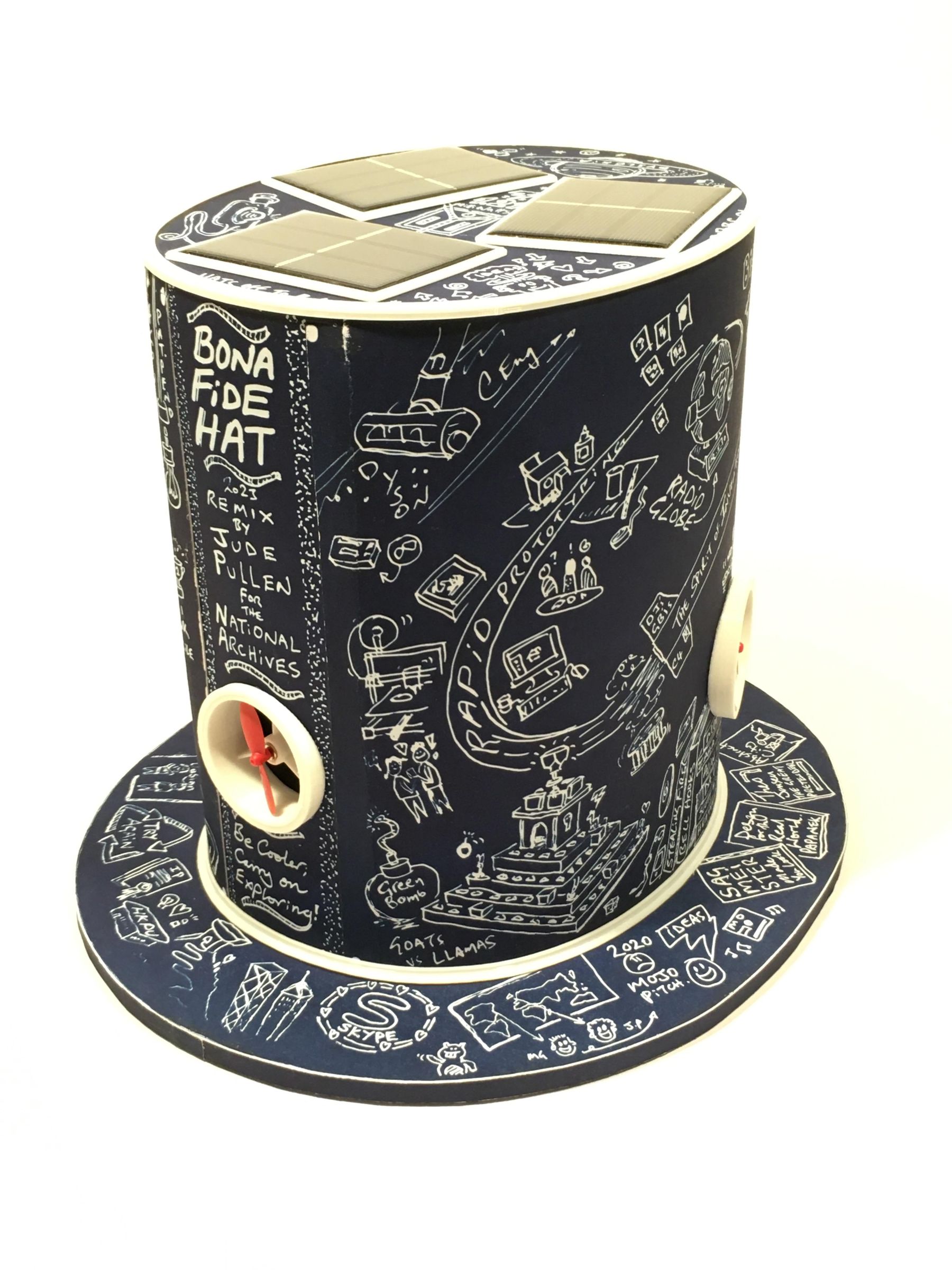 The Solar Powered Super Cool Social Networking Hat - Spirit of ...