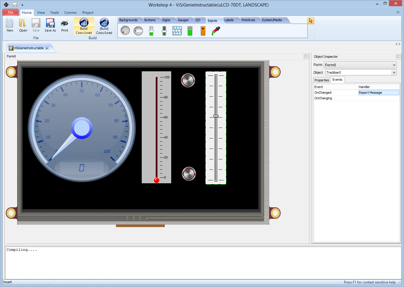 Arduino and Visuino: Connect 4D Systems ViSi Genie Smart Touchscreen ...