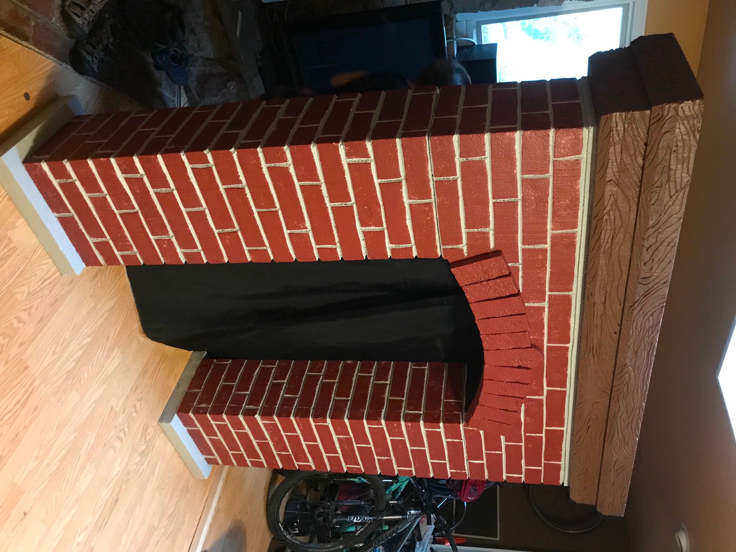 Build a Fireplace Prop for the Stage : 7 Steps (with Pictures ...
