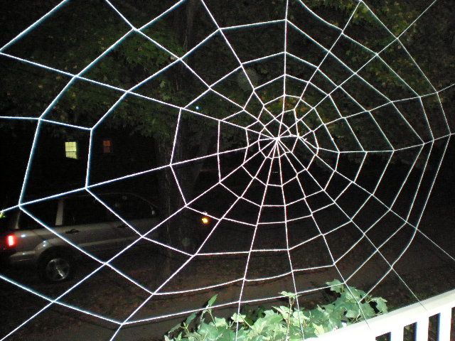 Halloween Spiderweb : 6 Steps (with Pictures) - Instructables