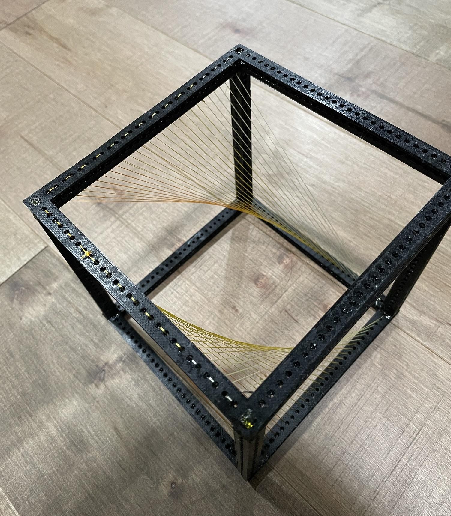 Geometric String Art in Cubes : 7 Steps (with Pictures) - Instructables