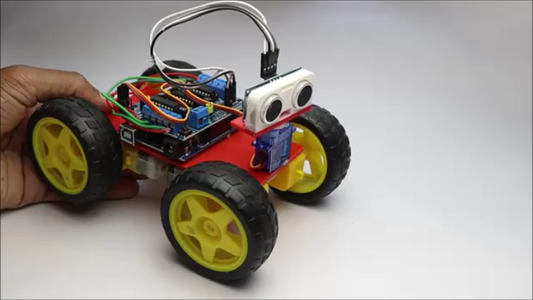 How to Make Obstacle Avoiding Car Using Arduino : 6 Steps (with Pictures) - Instructables