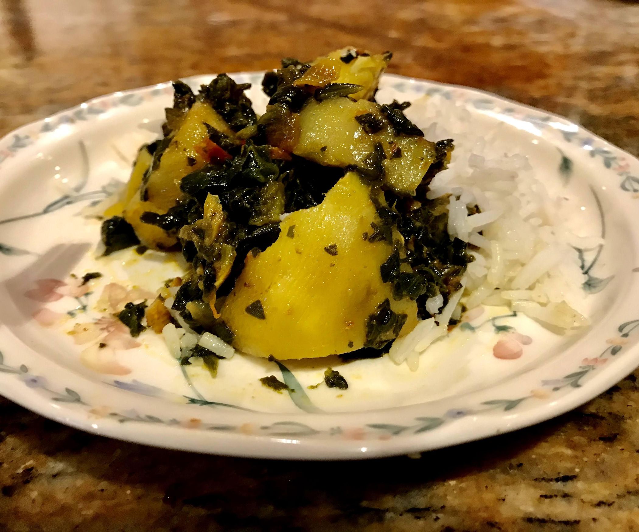 Aloo Saag (Potato Spinach Curry) : 5 Steps - Instructables