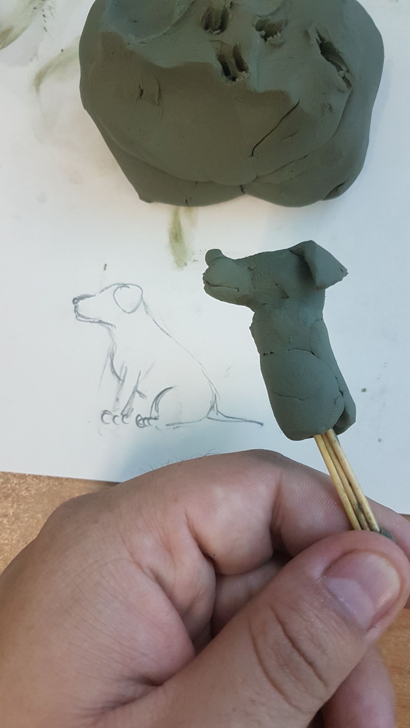 Sculpting a Clay Dog :) : 12 Steps - Instructables