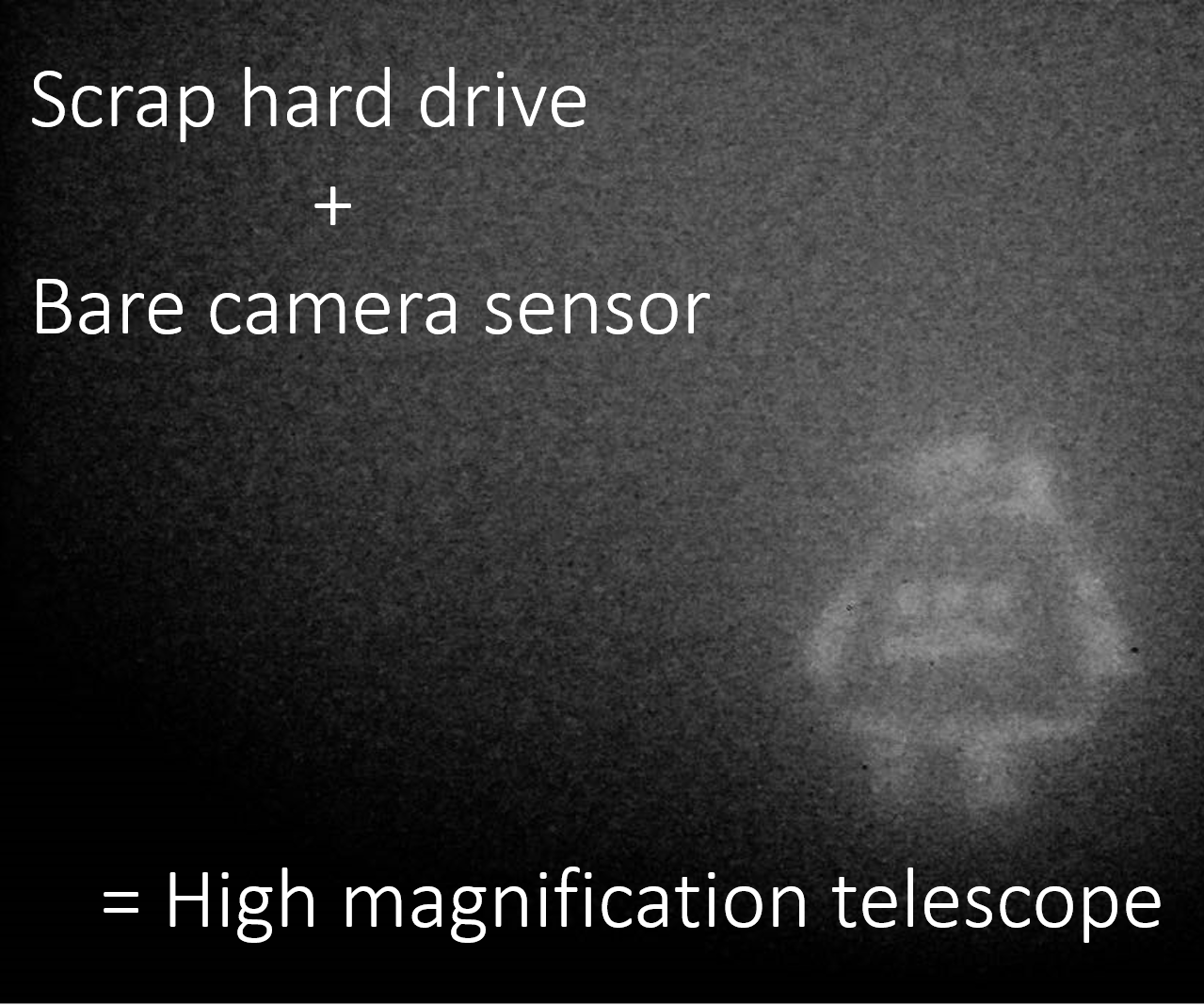 Aragoscope: Scrap Hard Disc As a Prototype Space Telescope : 7 Steps ...