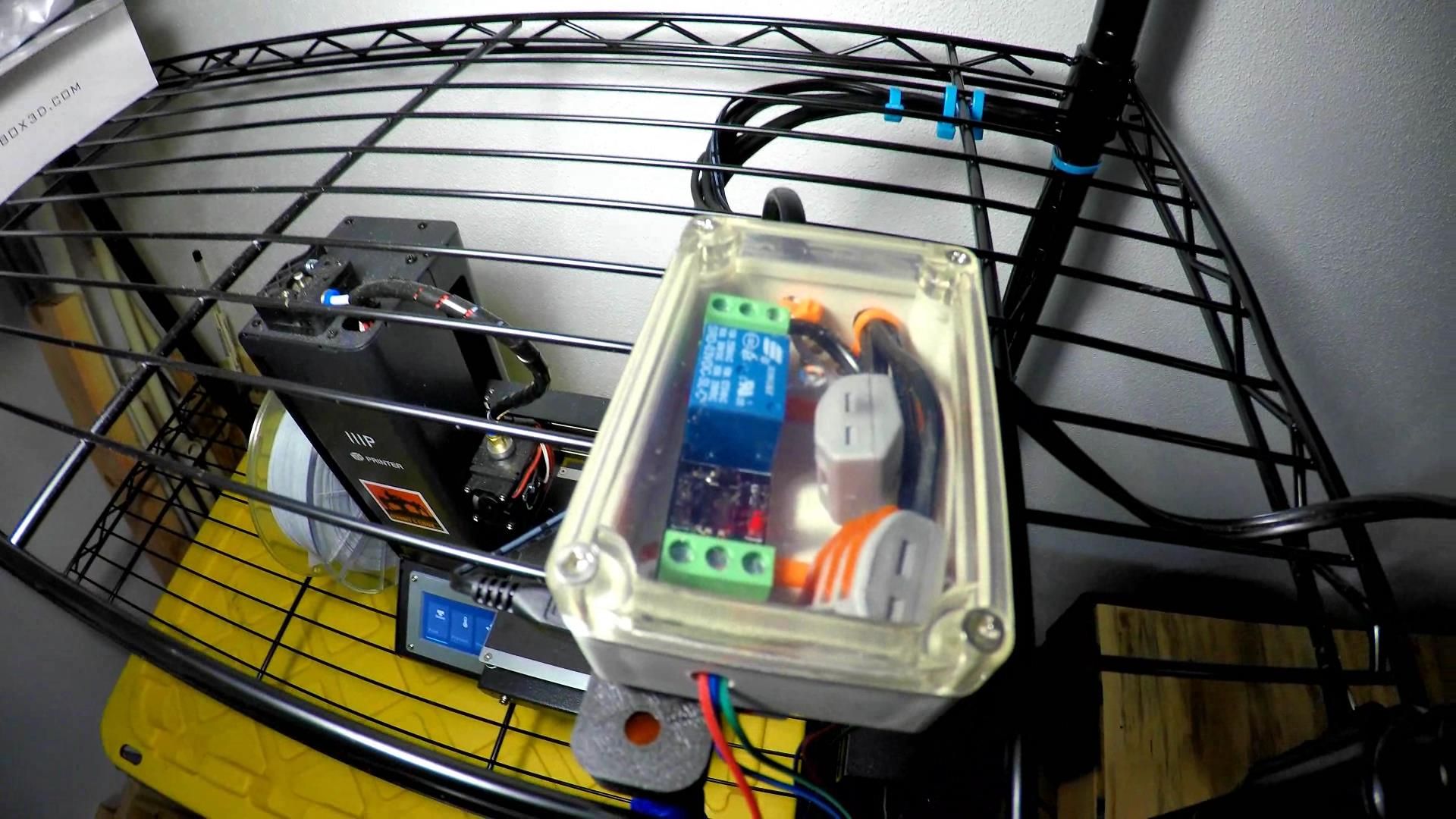 OctoPrint 3D Printer Power and Lighting Control : 3 Steps - Instructables